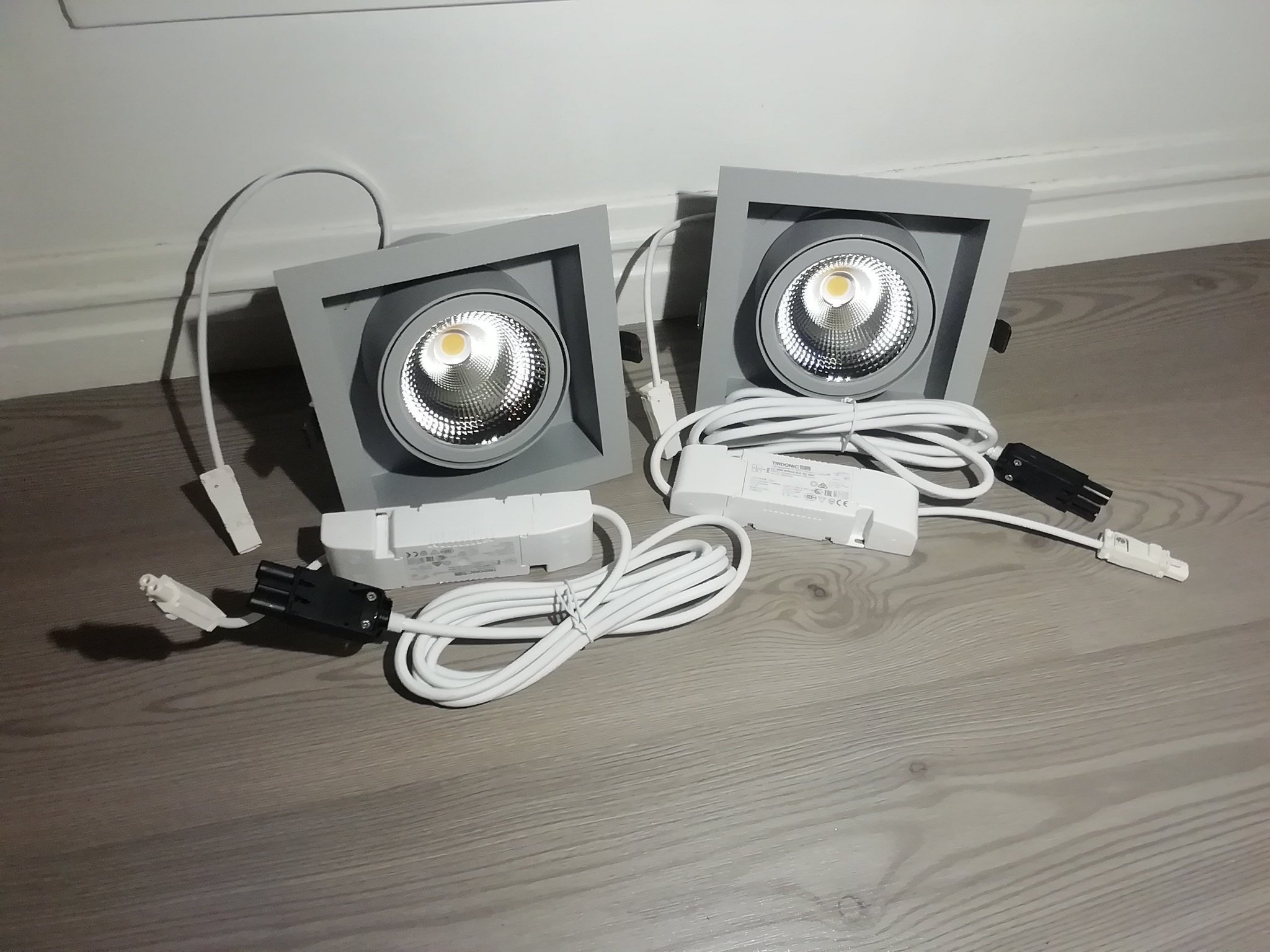 2st LED downlight spotlight lampa Fagerhult Tou.. | Köp på Tradera ...