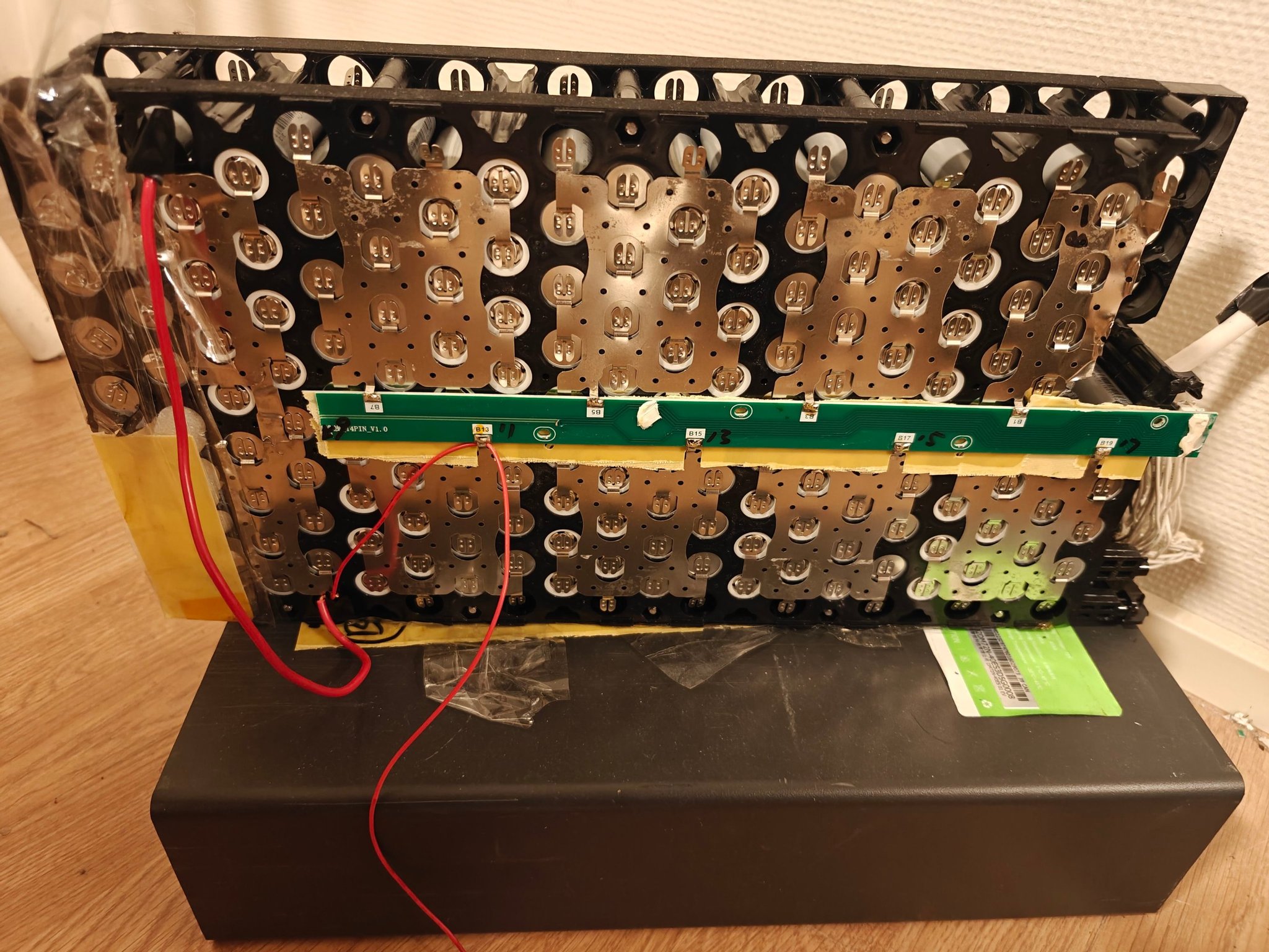 Lithium batteripaket med 21700 celler, 17-serie.. | Köp på Tradera ...