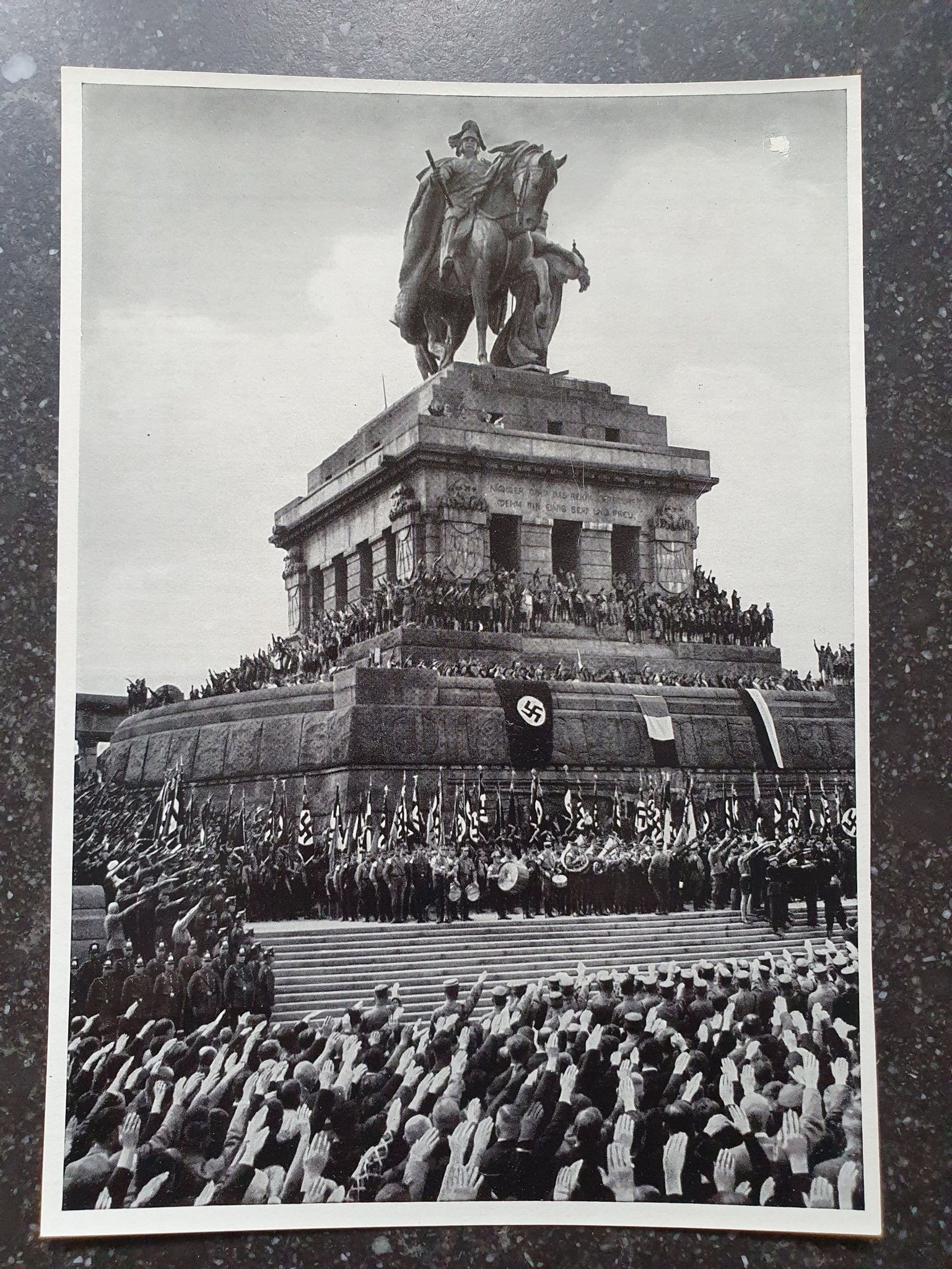 Tysk Propaganda Tredje Riket Stor bild 17x12cm(.. | Köp på Tradera ...