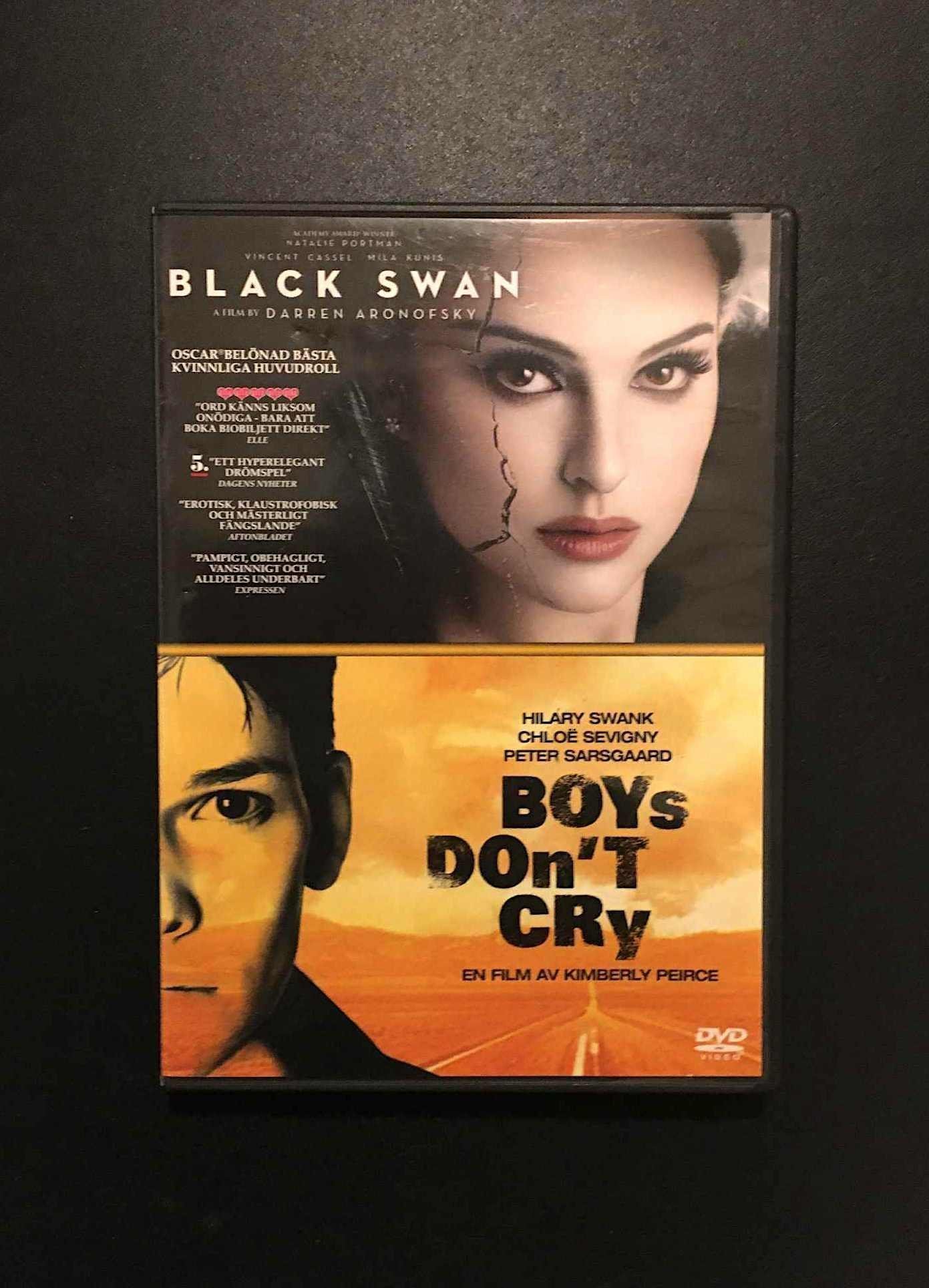 Black Swan + Boys Don't Cry - DVD (Beg) [Dubbel.. | Köp på Tradera ...