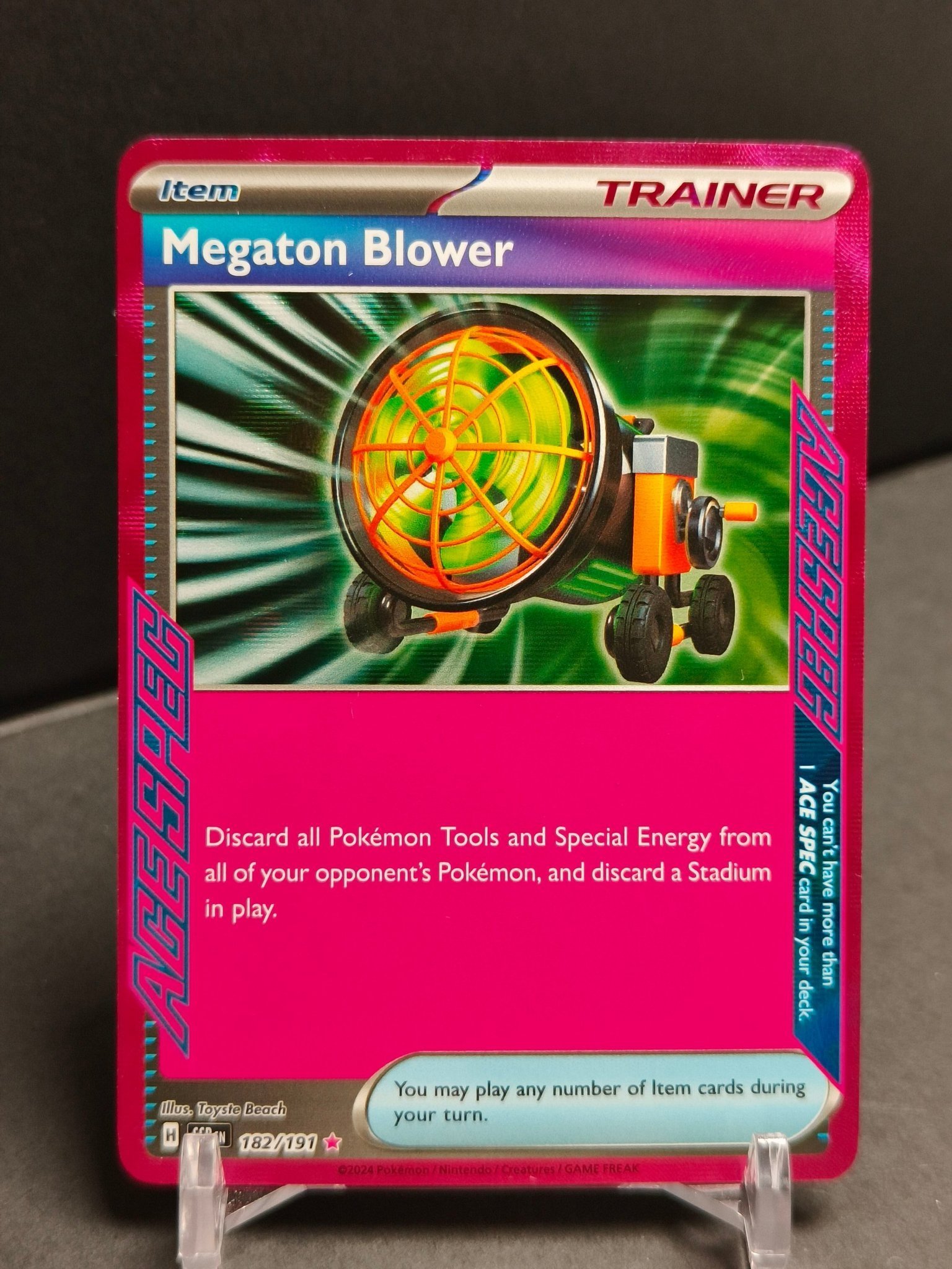 Se produkter som liknar Megaton Blower #182 Pokemon S.. på Tradera ...