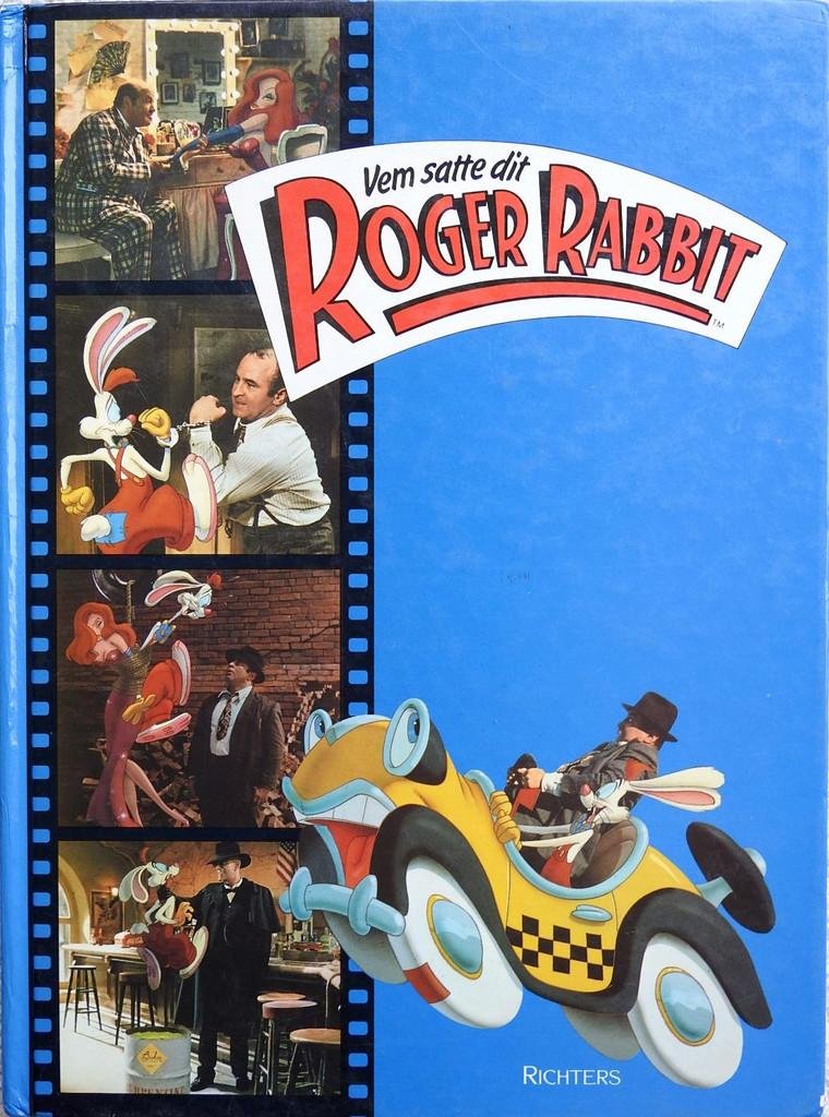 Vem satte dit Roger Rabbit (Movie Story Book) 1.. | Köp på Tradera ...