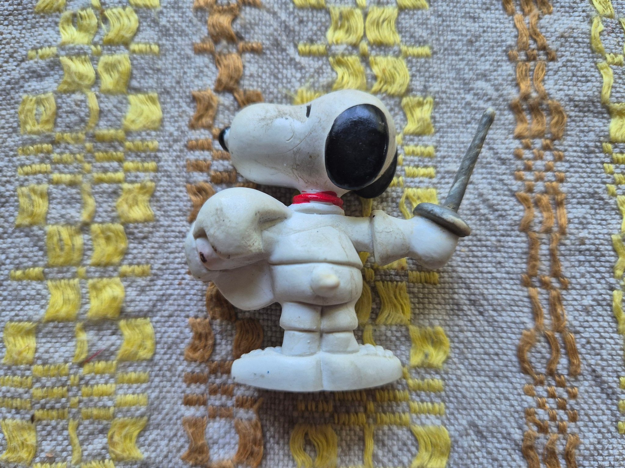 FENCING SNOOPY: VINTAGE PVC-FIGURE. 1958 66 UNI.. | Köp på Tradera ...