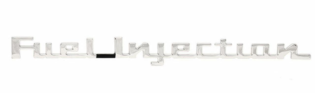 FUEL INJECTION Emblem Bakskärm Chevrolet 1957 B.. | Köp på Tradera ...