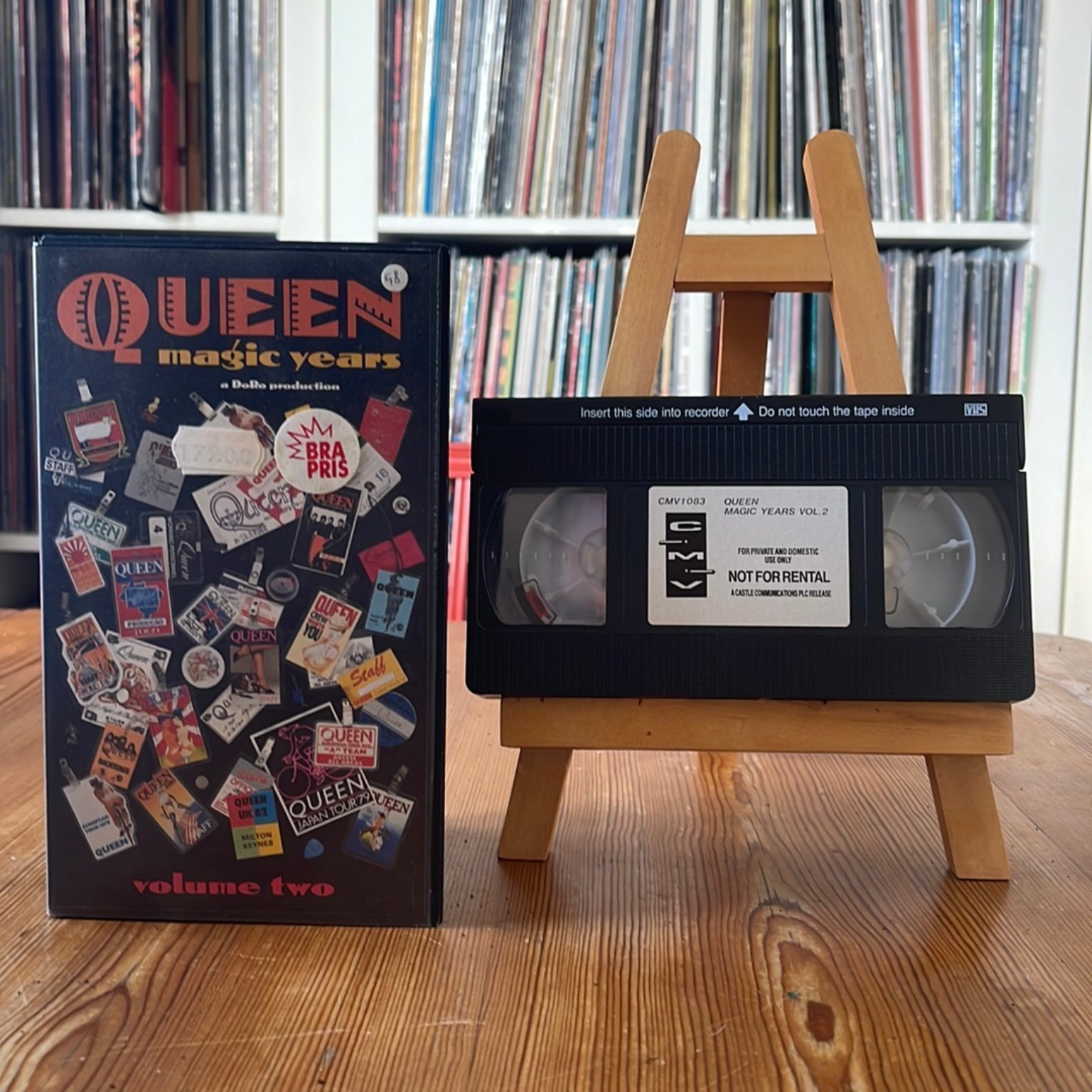 Vhs vhsband Queen Magic years volume two musik .. | Köp på Tradera ...