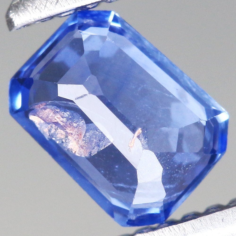 0,28 Ct Oktagon Naturlig Blå Safir | Köp på Tradera (700959342)