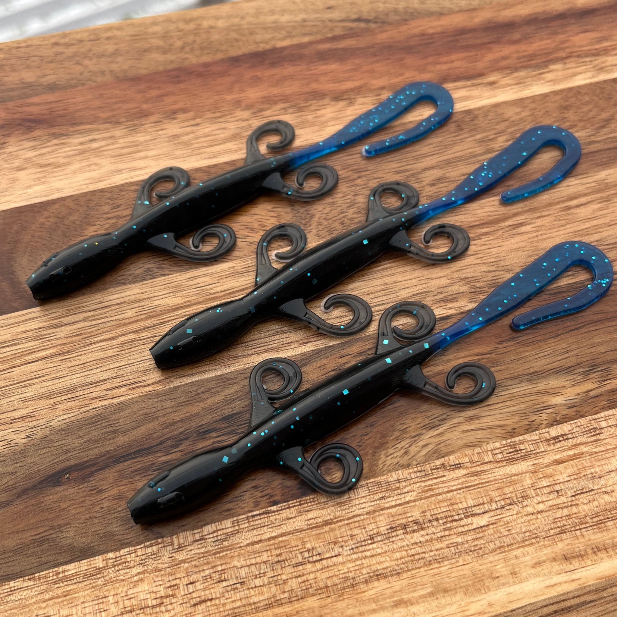 3-pack Lizard 15cm (med svansen utfälld), hemma.. | Köp på Tradera ...