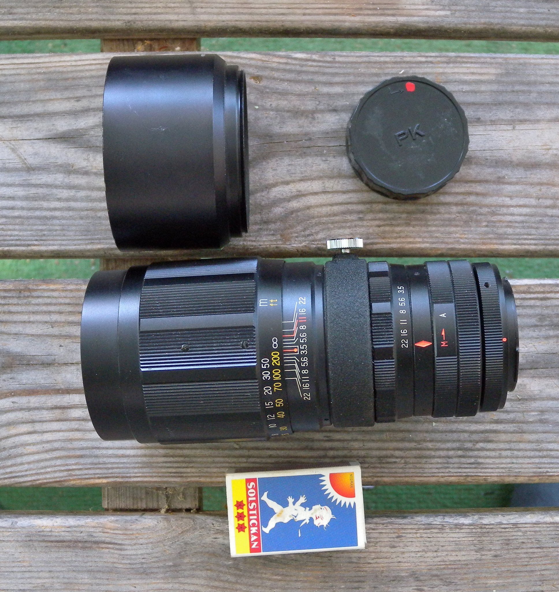 Soligor Tele 200 mm 1:3.5 Pentax-adapter. | Köp på Tradera (586585583)