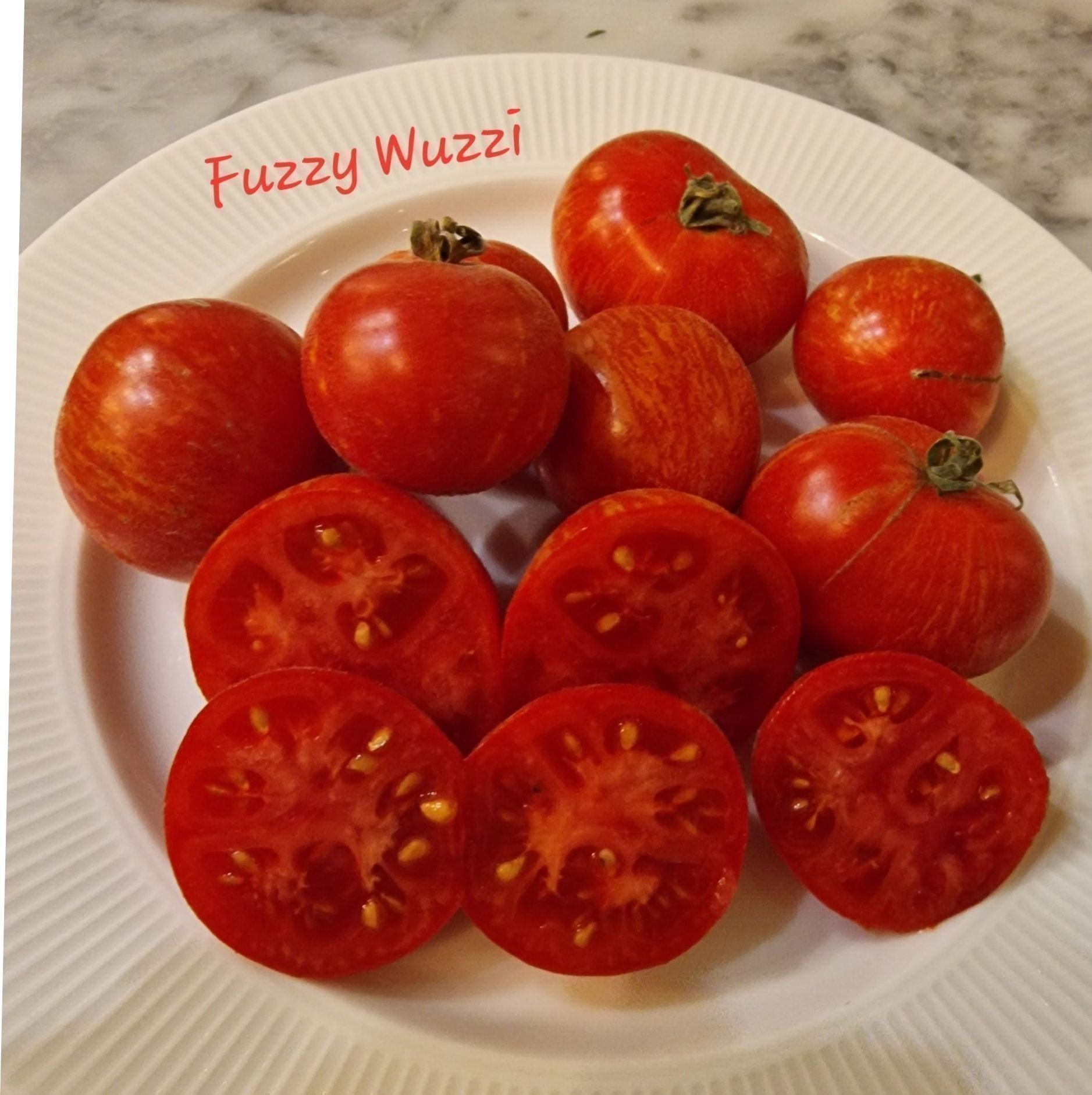 Tomatfrön FUZZY WUZZY, från ekologisk odling 5s.. | Köp på Tradera ...