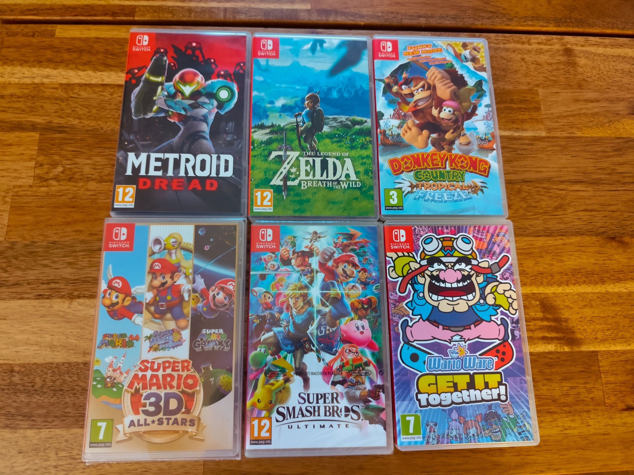 Paket med Nintendo Switch Spel (Mario, Zelda, M.. | Köp på Tradera ...