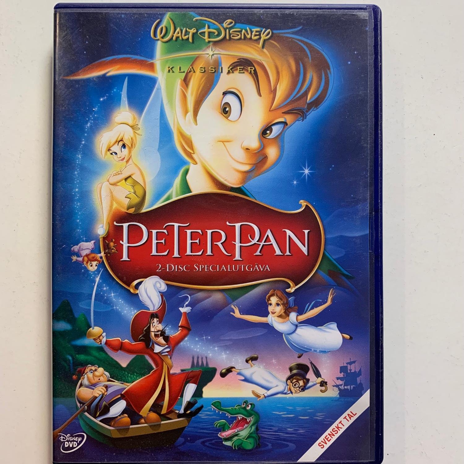 PETER PAN. 2-DVD SPECIALUTGÅVA.. | Köp från Retrobörsen på Tradera (603330396)