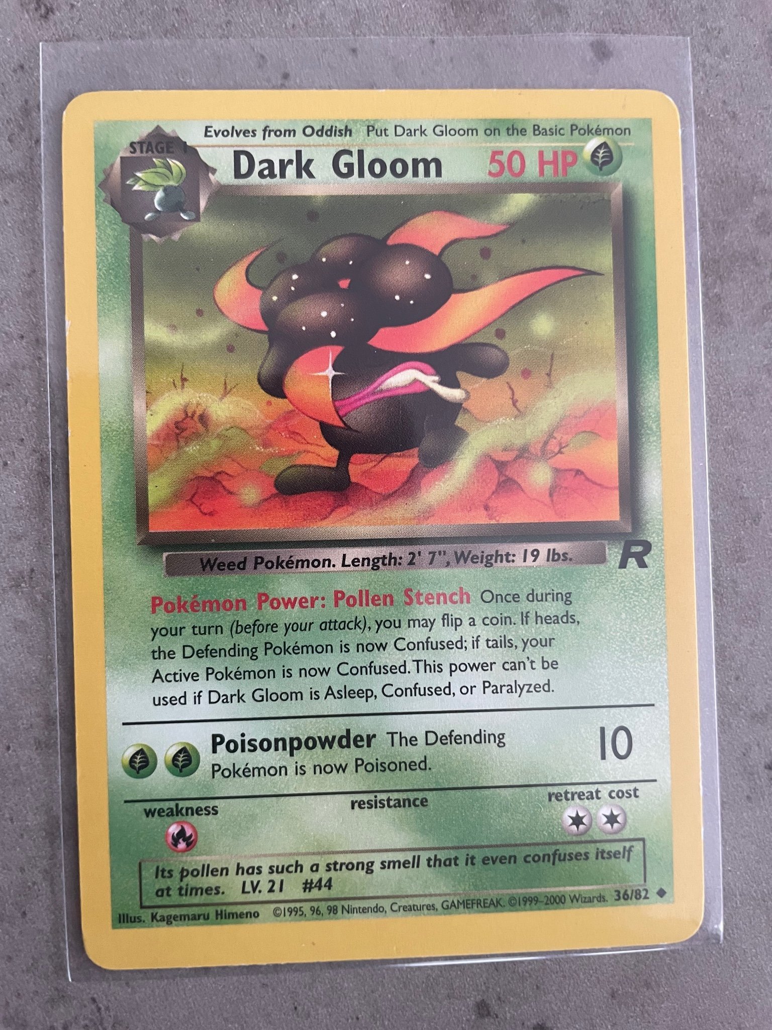 Dark Gloom 36 - Pokémon Team Rocket | Köp på Tradera (711798617)