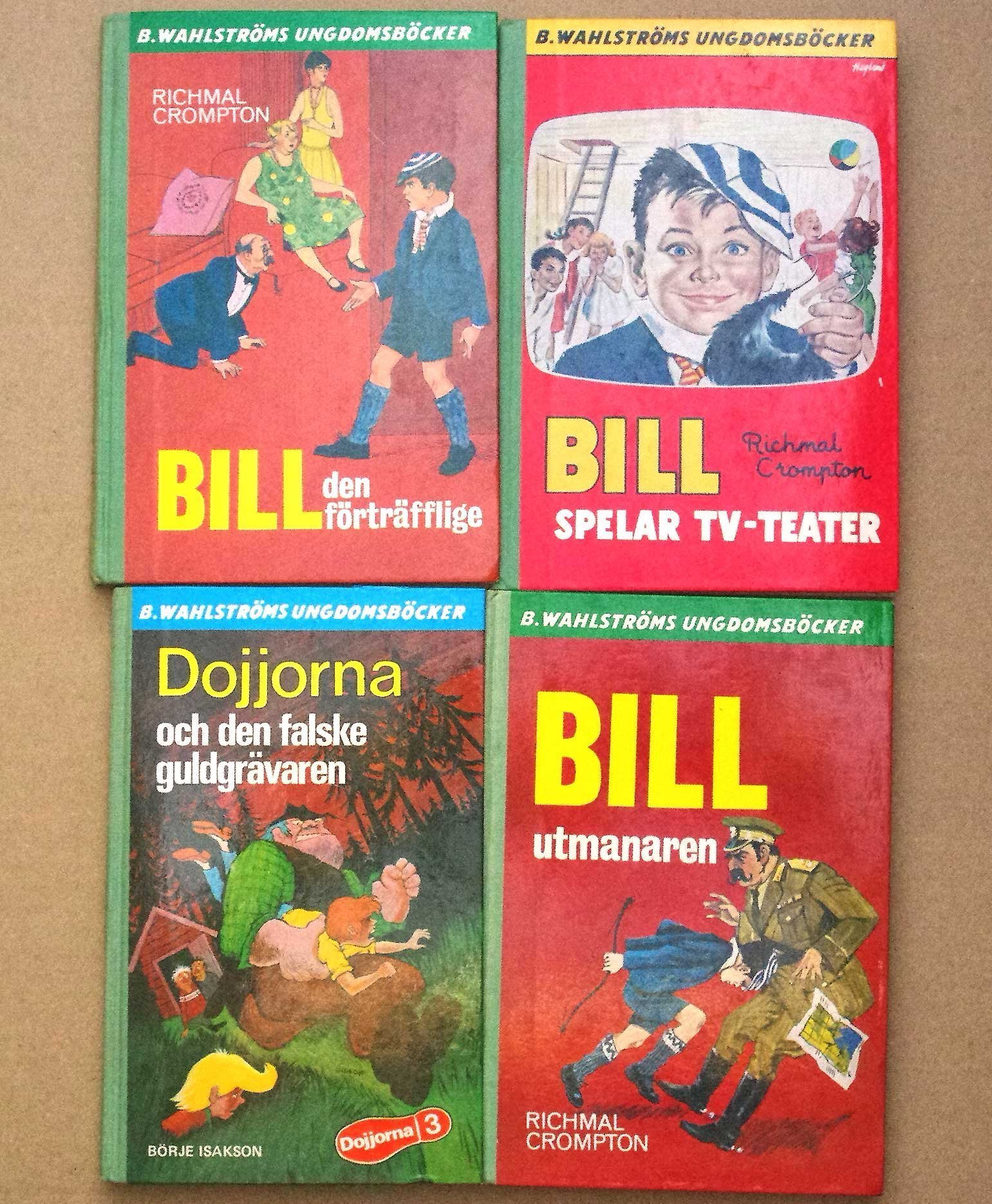 RICHMAL CROMPTON - 3 BÖCKER OM BILL, SAMT DOJJO.. | Köp på Tradera ...