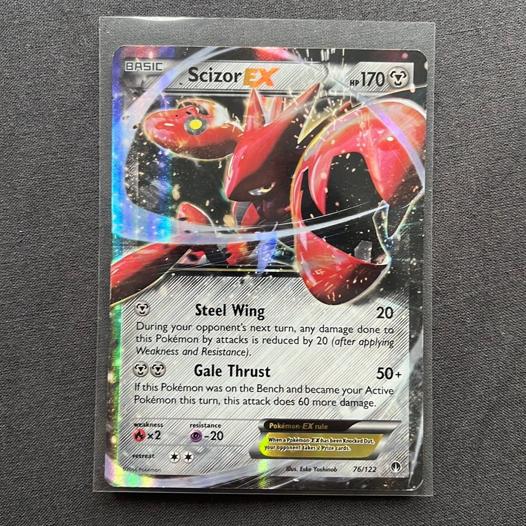 Scizor-EX 76/122 BREAKpoint Pokemonkort | Köp på Tradera (734383991)