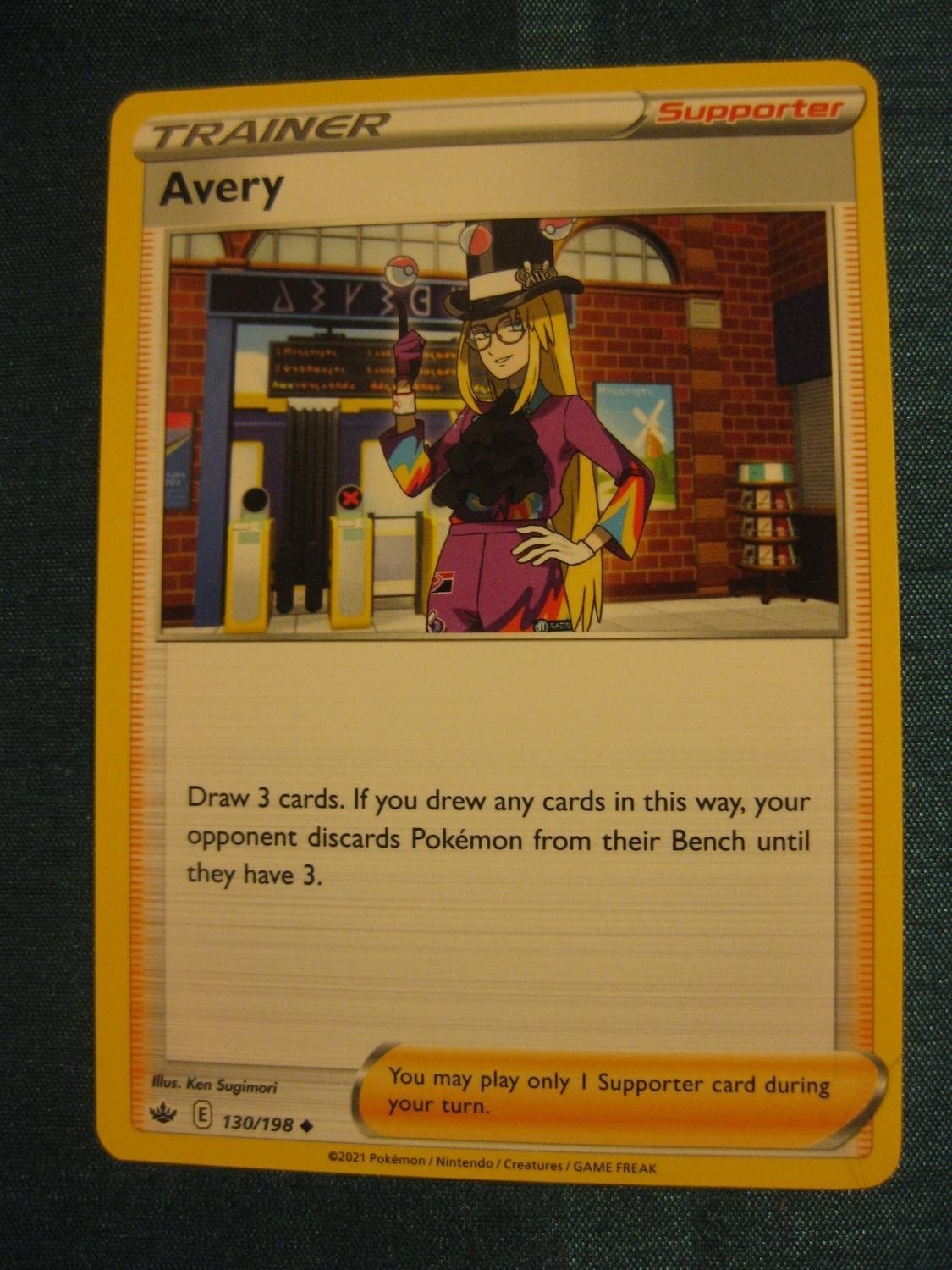 AVERY - POKEMON TRAINER - CHILLI.. | Köp från hasse1248 på Tradera ...