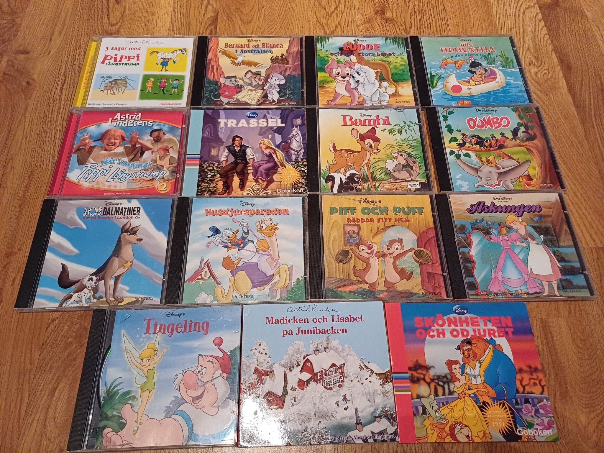 14 st Barnböcker på CD - Bland annat Pippi Lång.. | Köp på Tradera ...