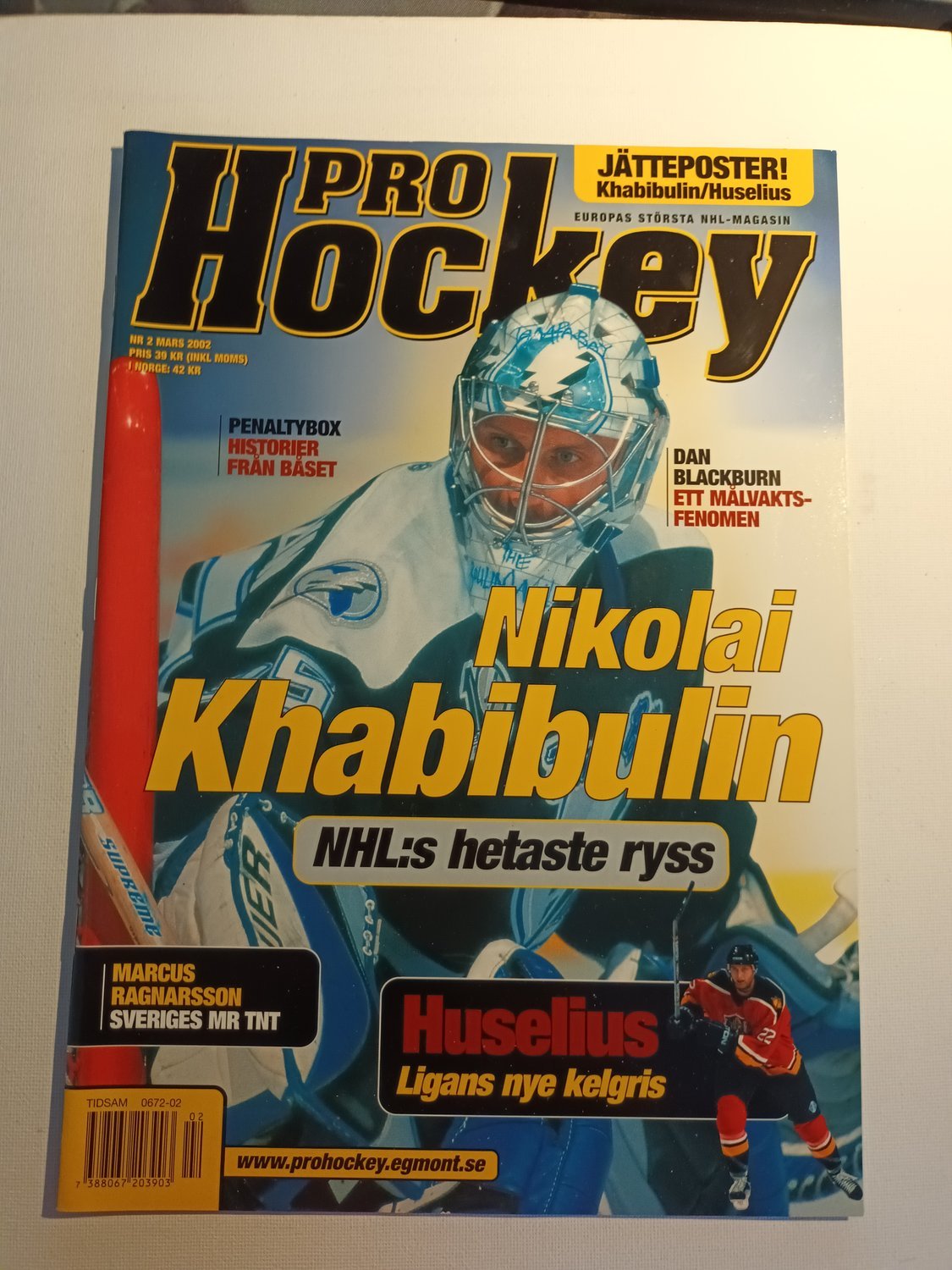 Nr 2 - 2002 Pro Hockey NHL Magazine + Poster ( .. | Köp på Tradera ...