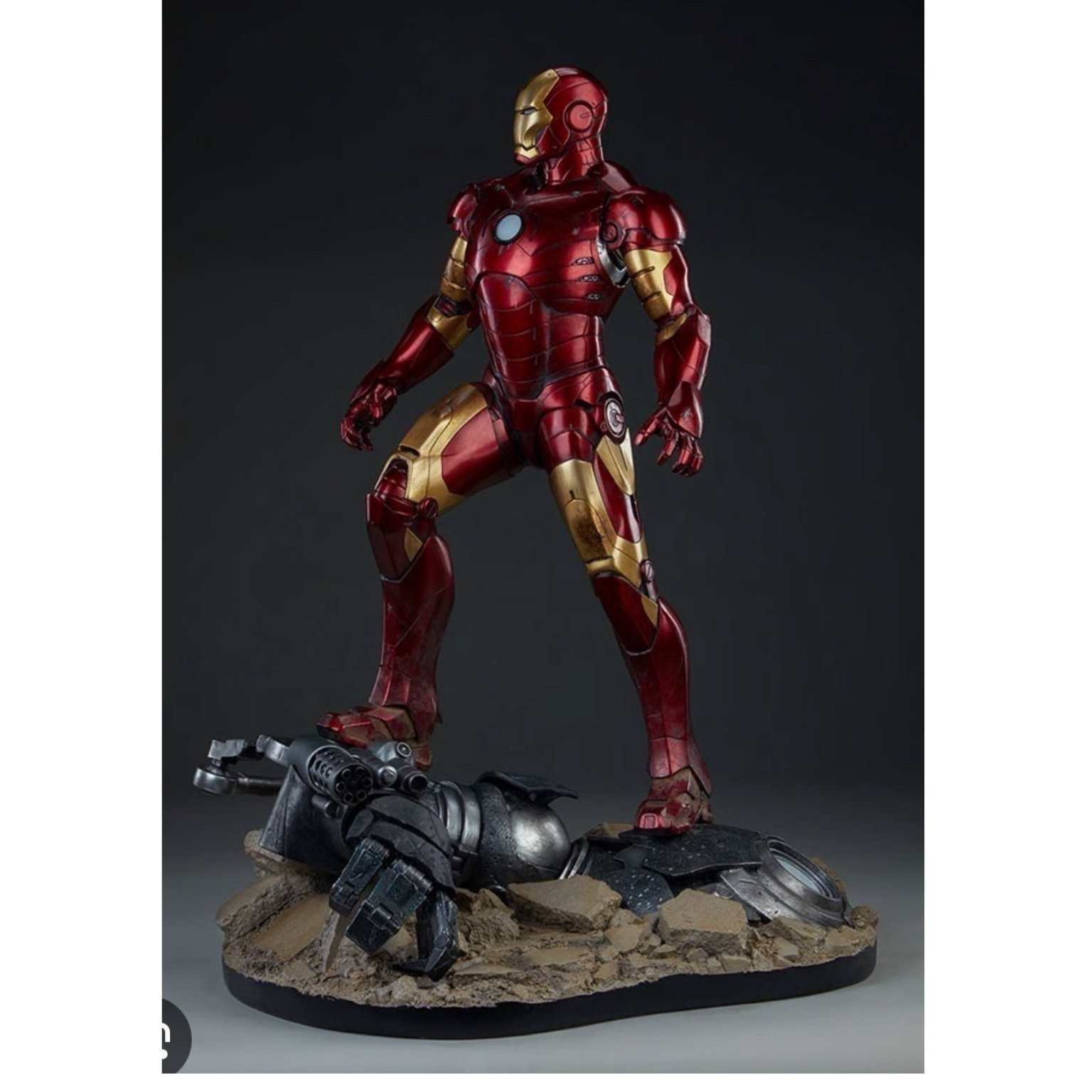 Se produkter som liknar Sideshow Iron Man 1/4 Scale F.. på Tradera ...