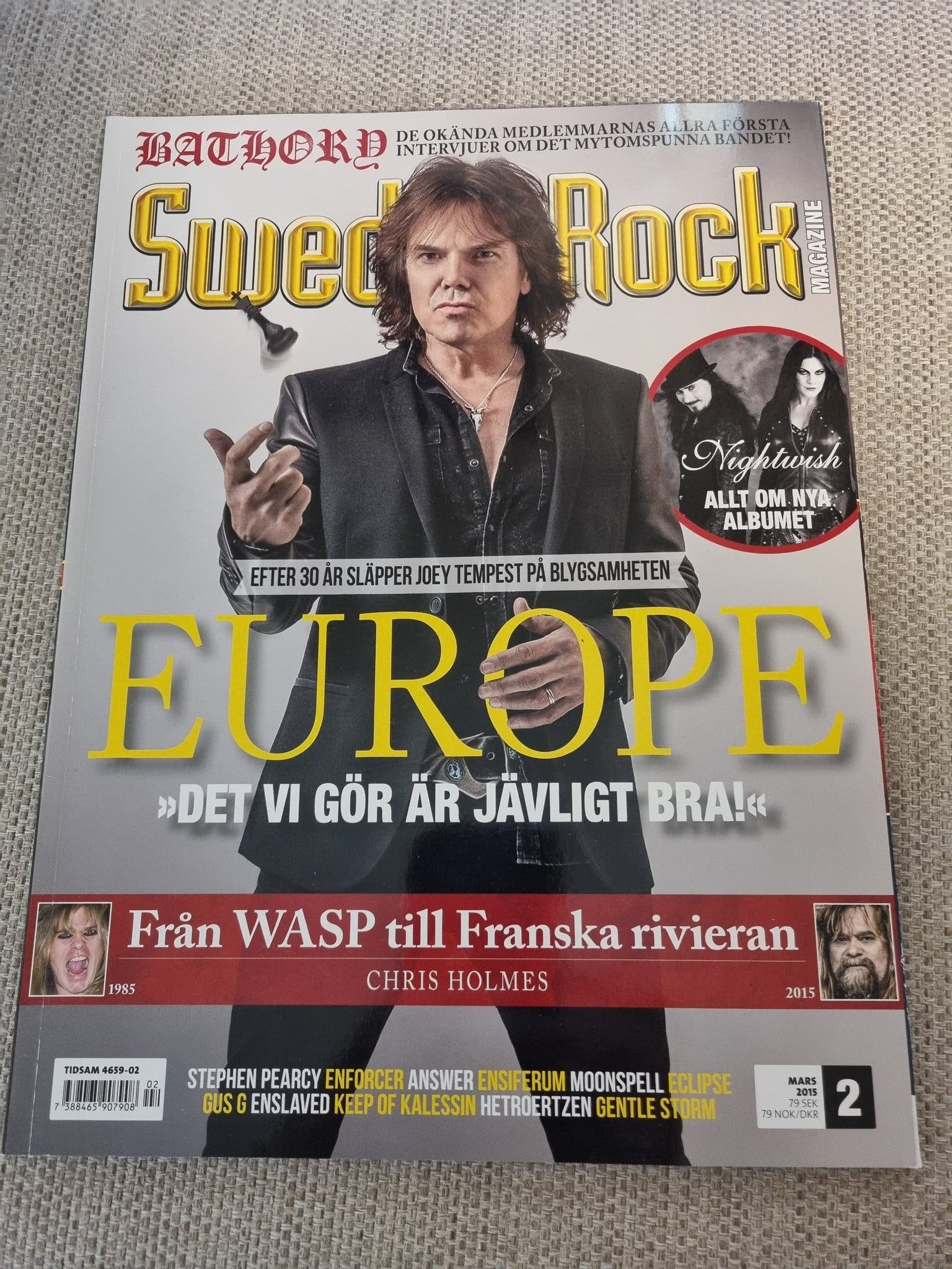 Sweden Rock Magazine Nummer 2 2015 | Köp på Tradera (696359862)