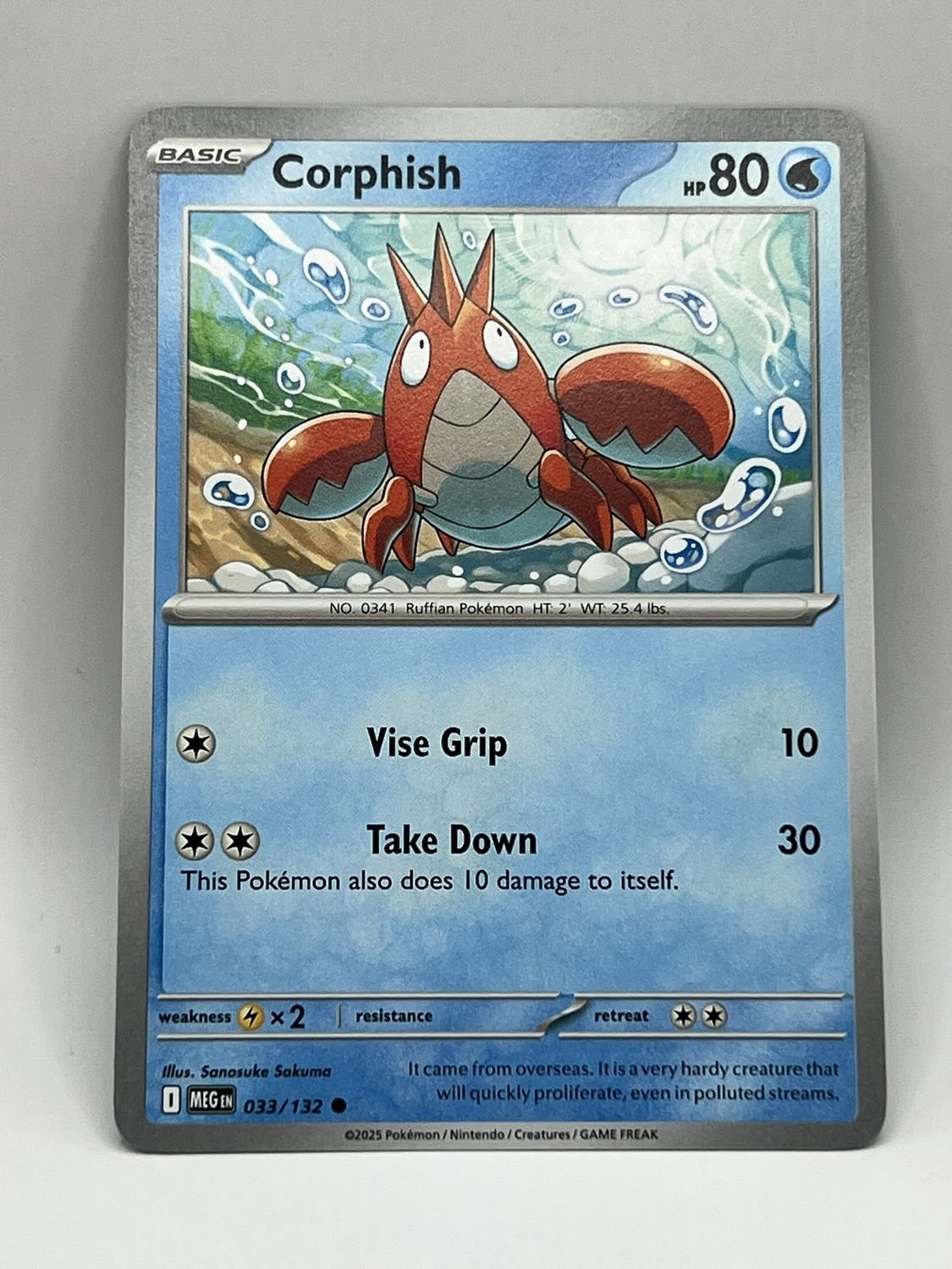 Corphish - 033/132 - Mega Evolution | Köp på Tradera (699123844)