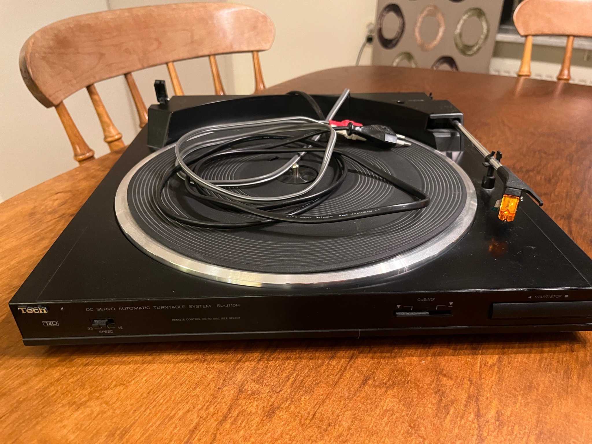 Technics SL-J110R Skivspelare | Köp på Tradera (711640700)