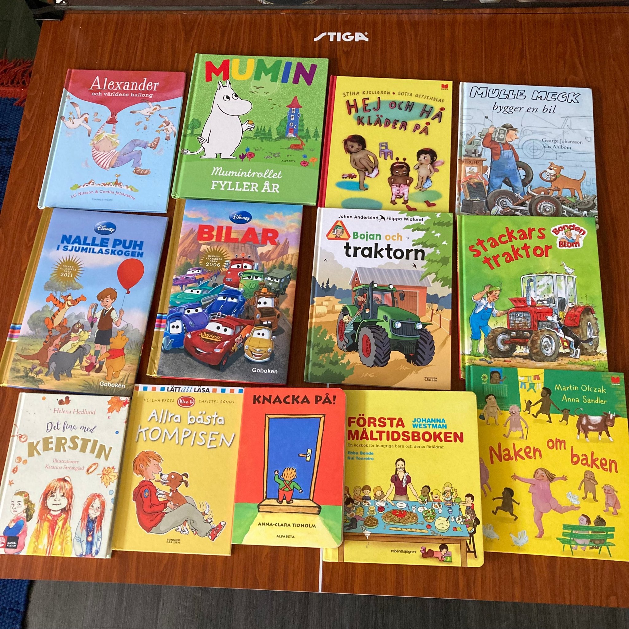 Barnböcker paket / Mumin Bojan Kerstin Bilar m... | Köp på Tradera ...