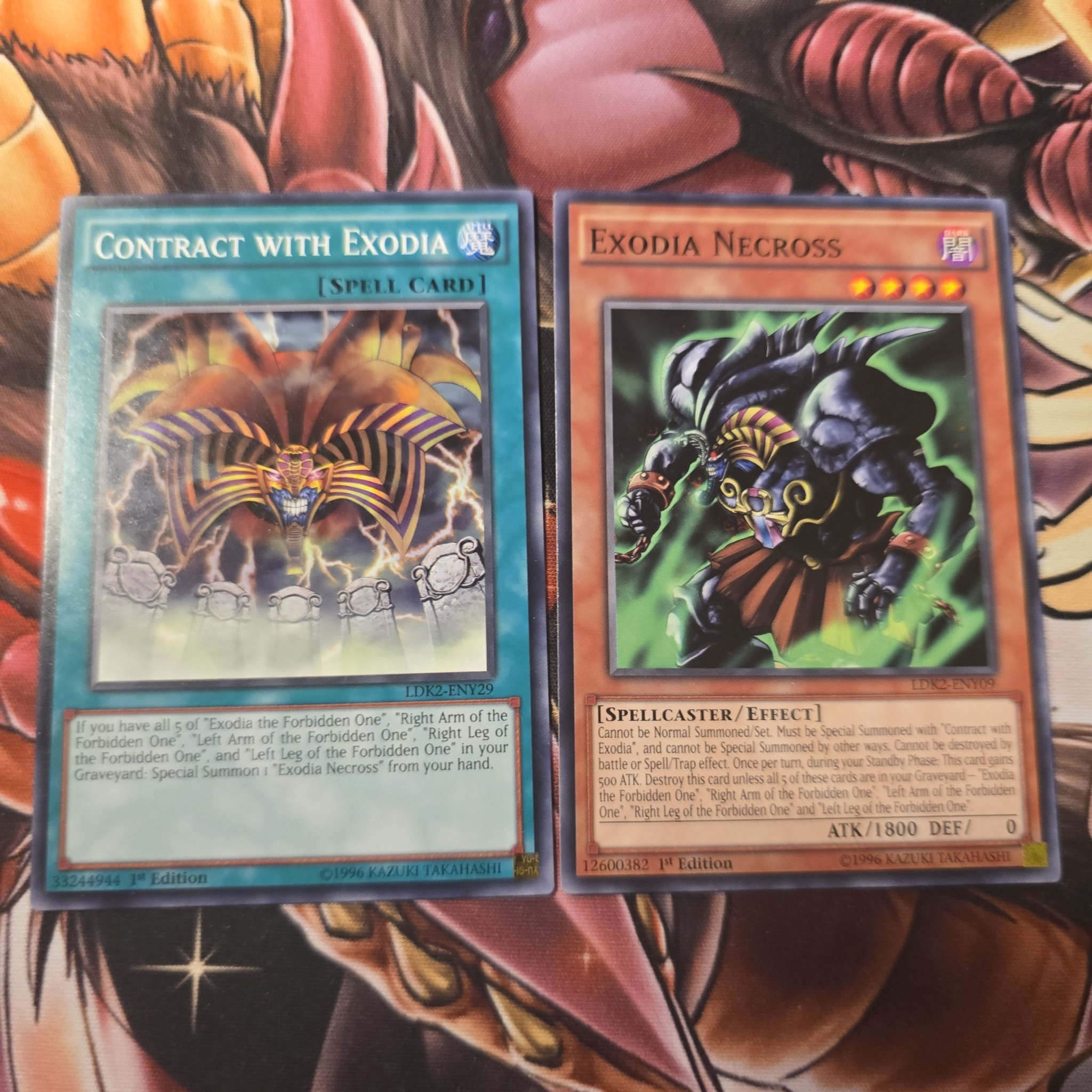 Yu-Gi-Oh! Kort - Contract with Exodia & Exodia .. | Köp på Tradera (690934707)