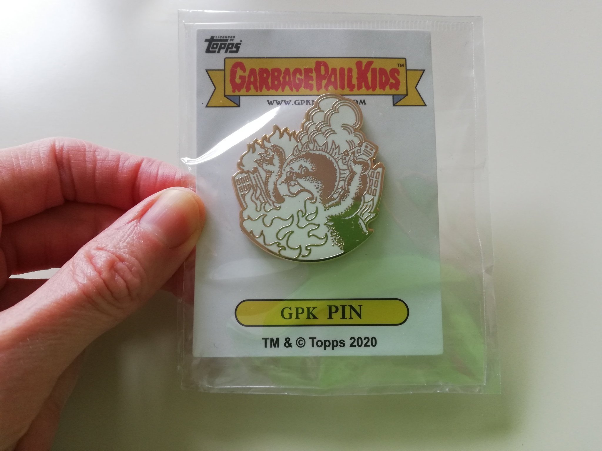 Se produkter som liknar Garbage pail kids pin på Tradera (631092818)