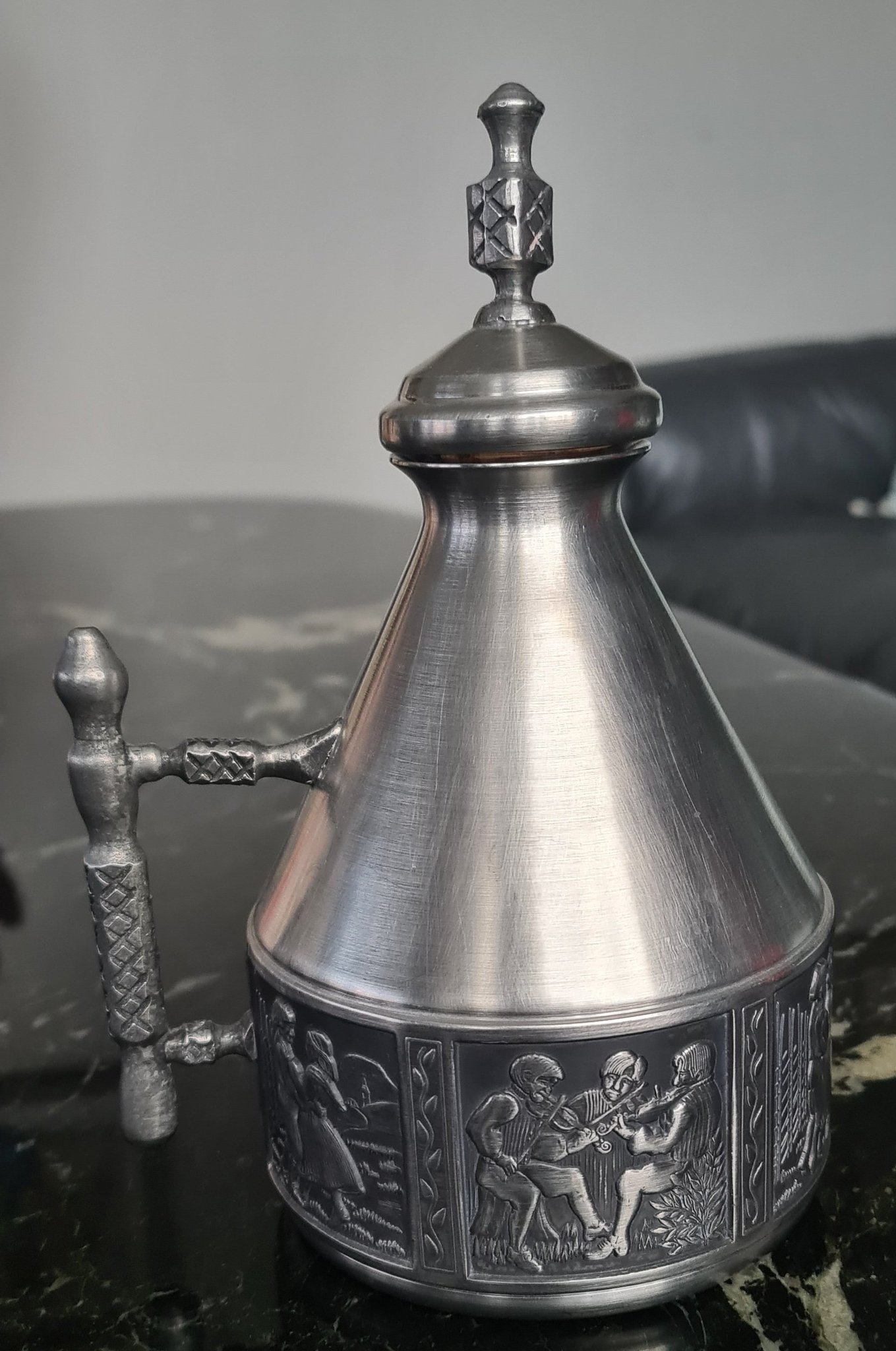 Tenn Stop Bollnäs G10 med lock och handtag - my.. | Köp på Tradera ...