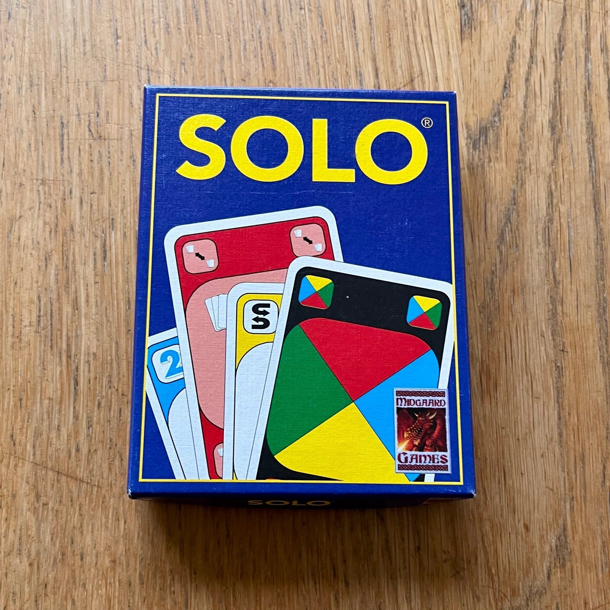 SOLO kortspel, KOMPLETT. Snabbspelat, enkla reg.. | Köp på Tradera ...