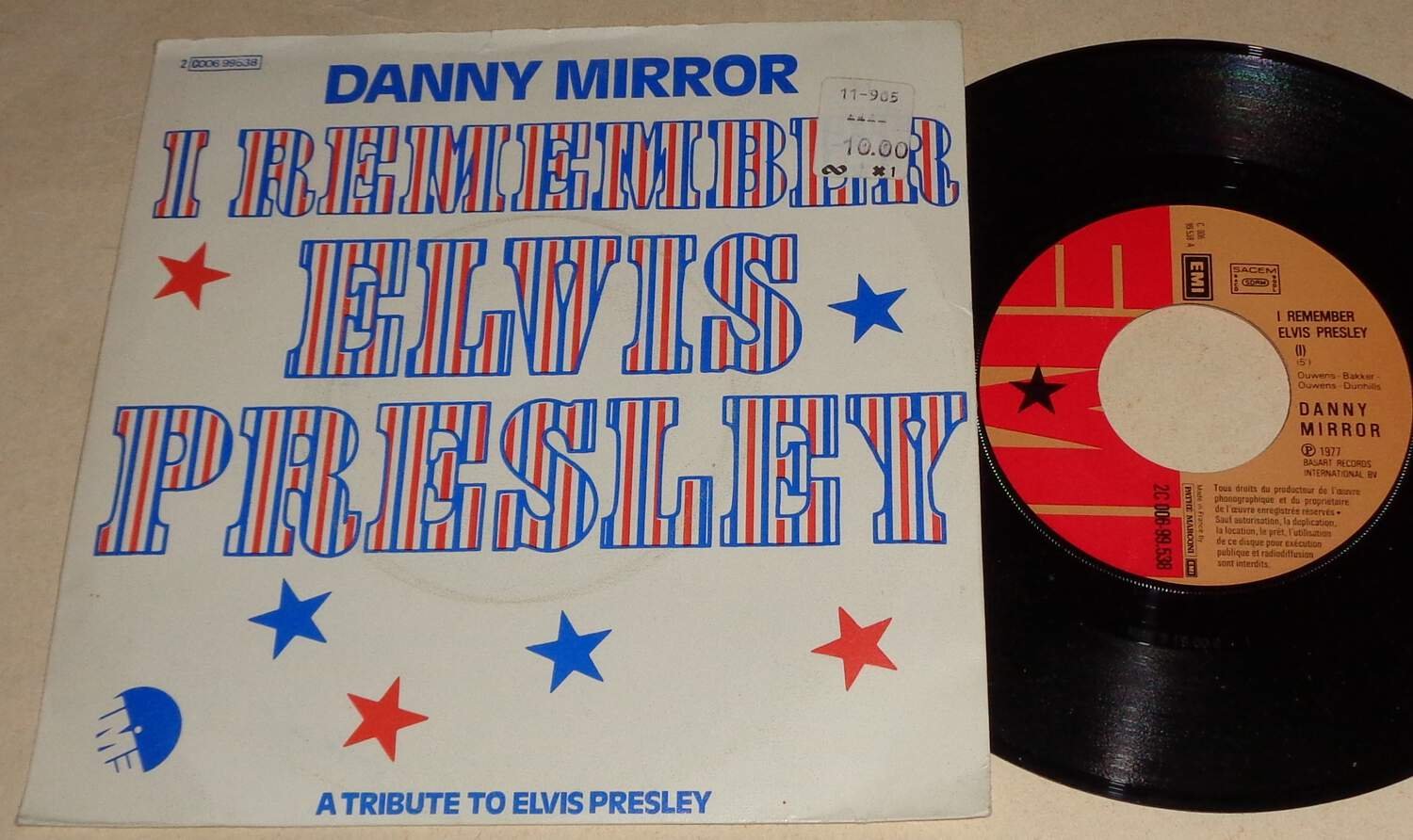 Danny Mirror 45 Ps I Remember Elvis Pre 389488301 ᐈ Gntallis På Tradera