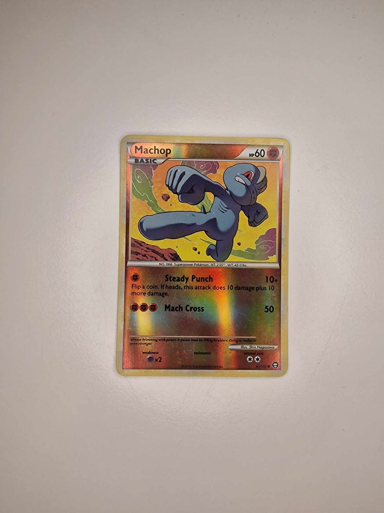 Pokémon Machop 67/102 Reverse Holo | Köp på Tradera (662092521)