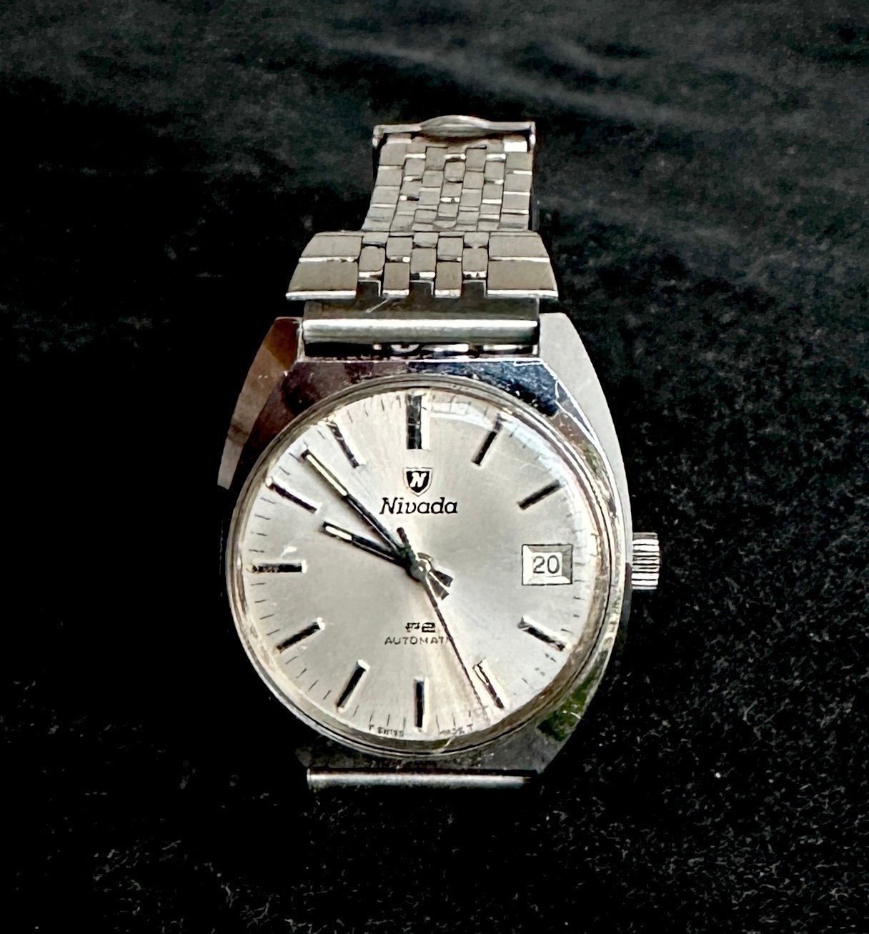 NIVADA F2 AUTOMATIC WRIST WATCH, Nivada Automat.. | Köp på Tradera ...