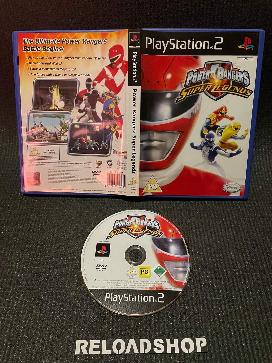 Power Rangers Super Legends PS2 | Köp från RELOAD_SHOP på Tradera ...