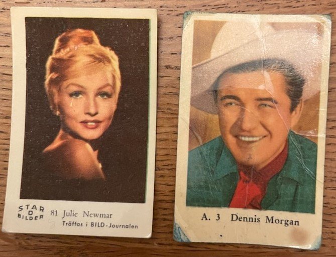Se produkter som liknar Filmstjärnor Filmis Idolbild .. på Tradera ...