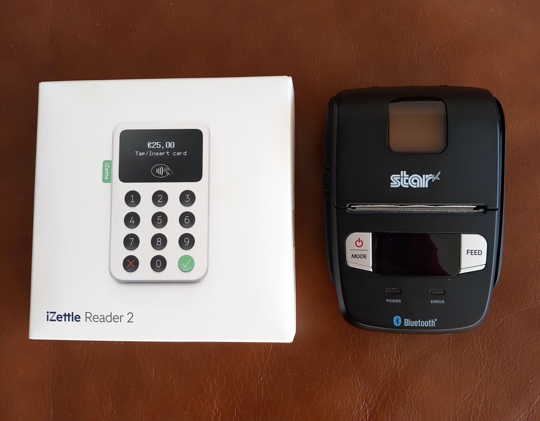 iZettle Reader 2 och Star SM-L200 Kvittoskrivare | Köp på Tradera (690336826)