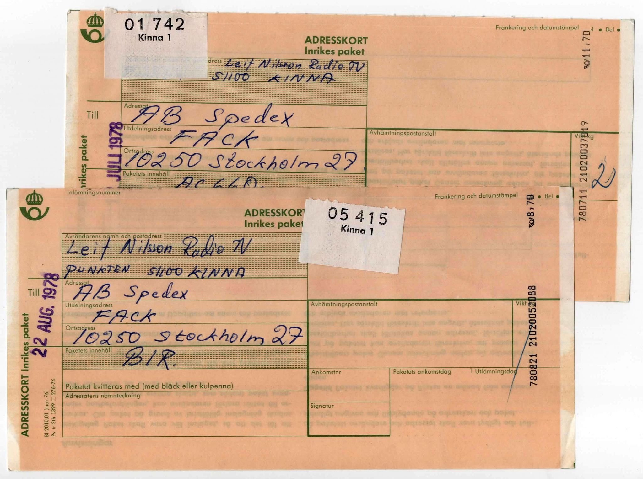 KINNA | Köp på Tradera (707538581)