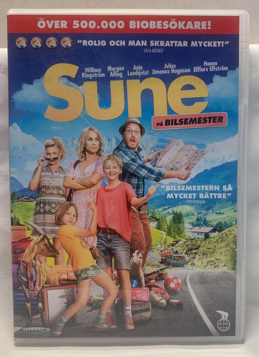 SUNE - PÅ BILSEMESTER DVD | Köp på Tradera (408473017)