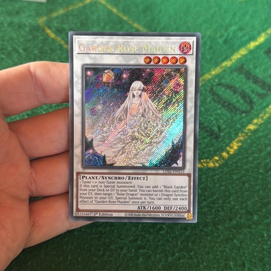 Garden Rose Maiden - Yu-Gi-Oh! Kort | Köp på Tradera (713948364)