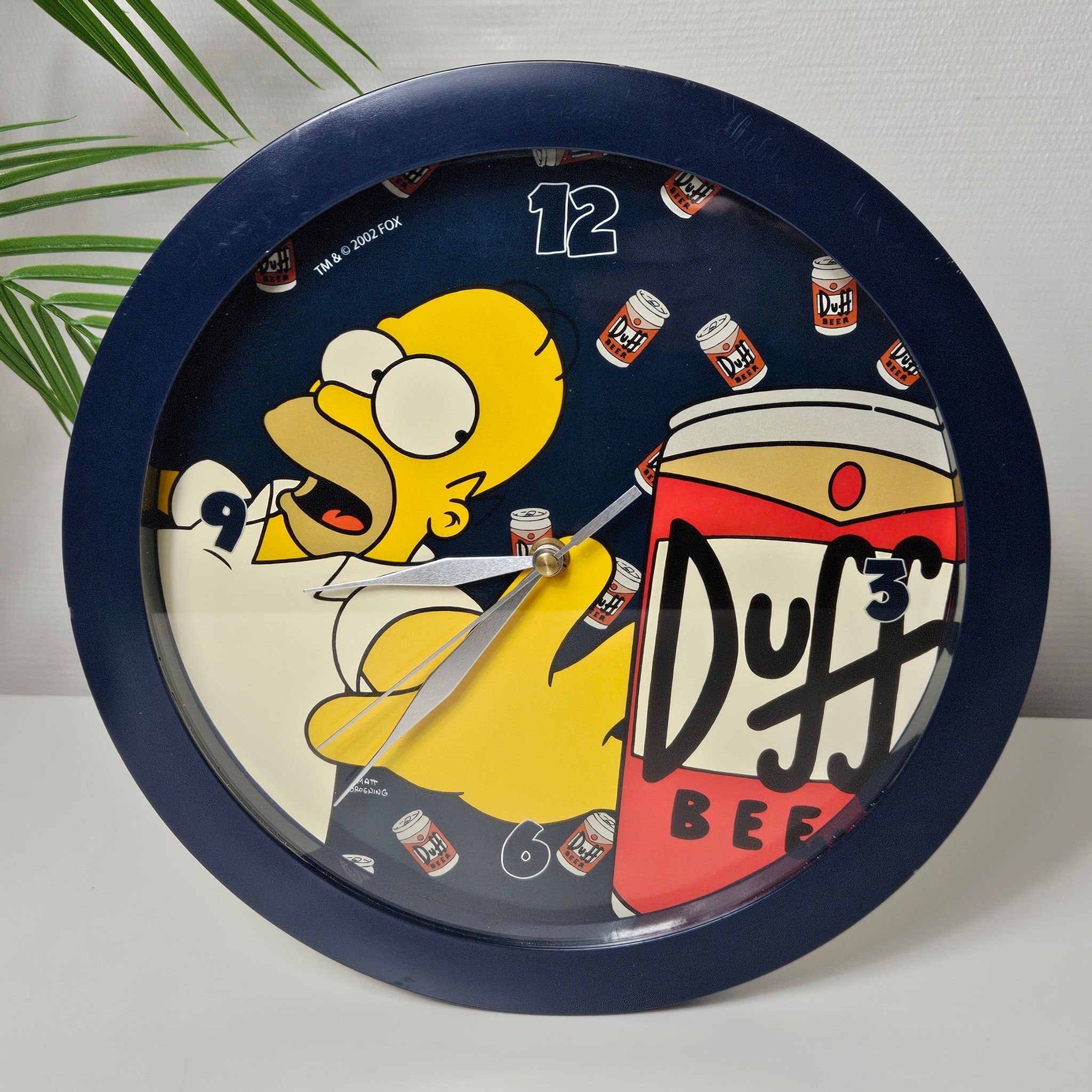 Väggklocka - The Simpsons - Homer Duff Beer - 2.. | Köp på Tradera ...