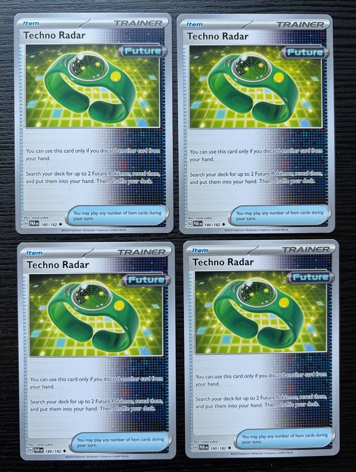 Techno Radar 180/182 Pokémonkort - Paradox Rift | Köp på Tradera ...