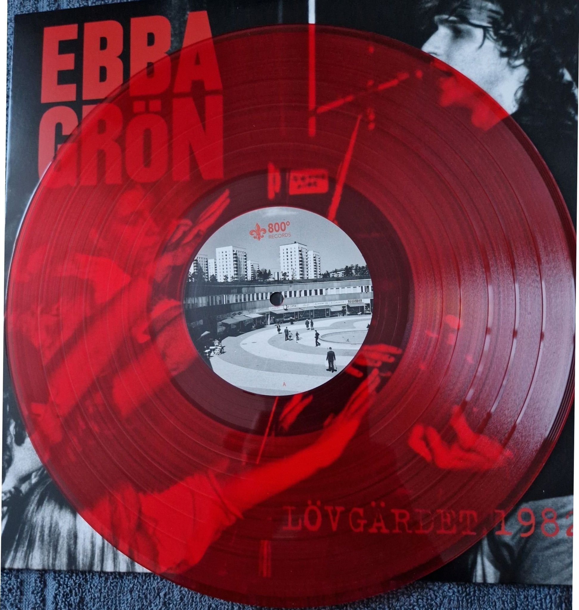 Ebba Grön - Lövgärdet 1982 - Red Vinyl - 150 co.. | Köp på Tradera ...