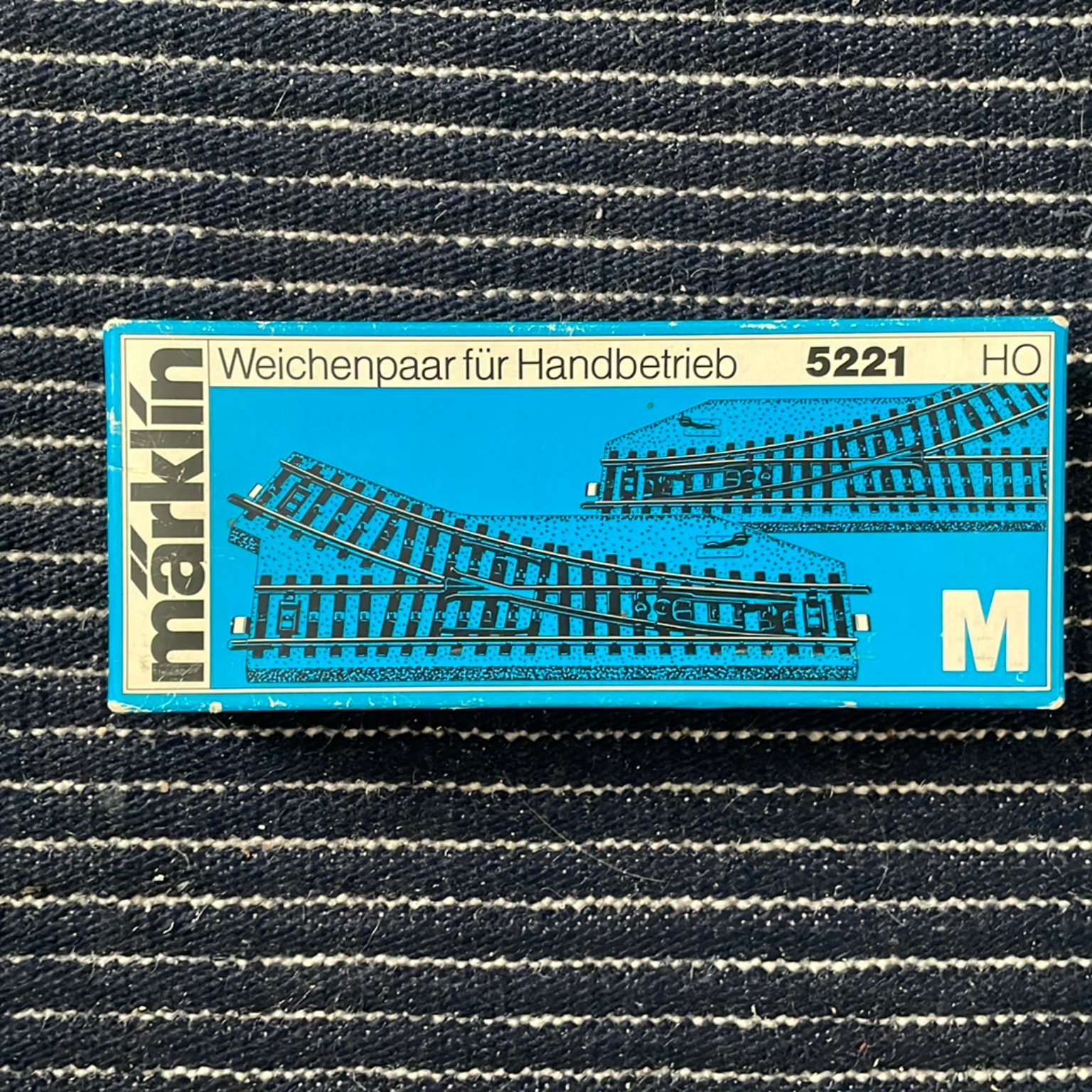 Märklin Modelljärnväg 5221 Växelpar för handman.. | Köp på Tradera ...