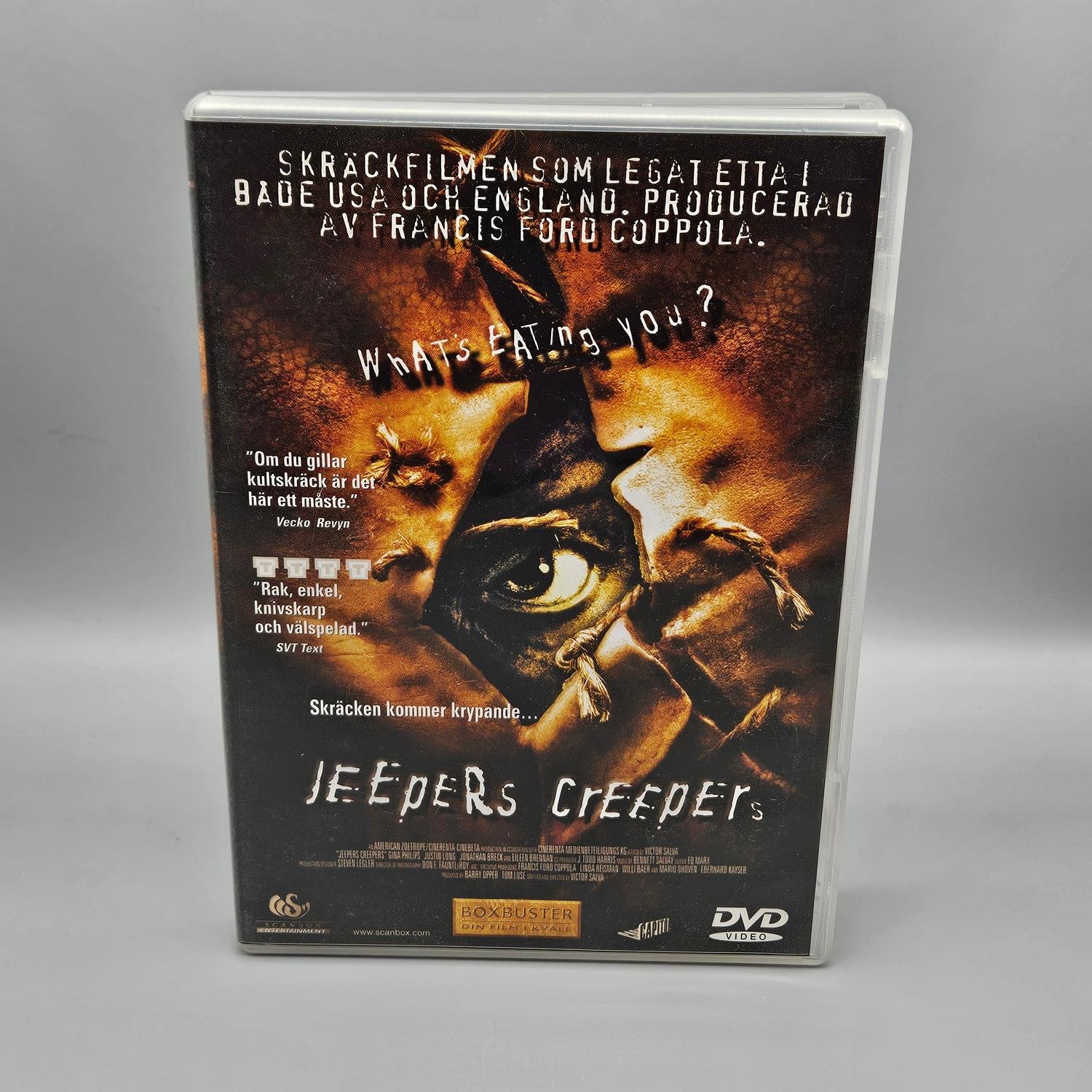 Jeepers Creepers - DVD Film.. | Köp från SakLetarHyllan på Tradera ...