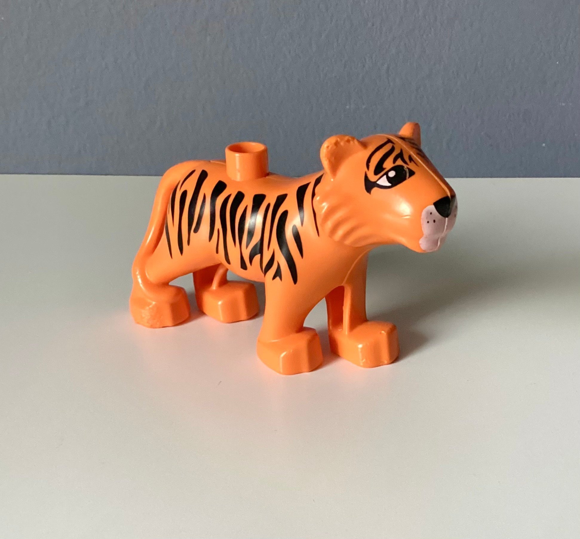 Lego Duplo Tiger Stor orange tiger Djur | Köp på Tradera (698497033)