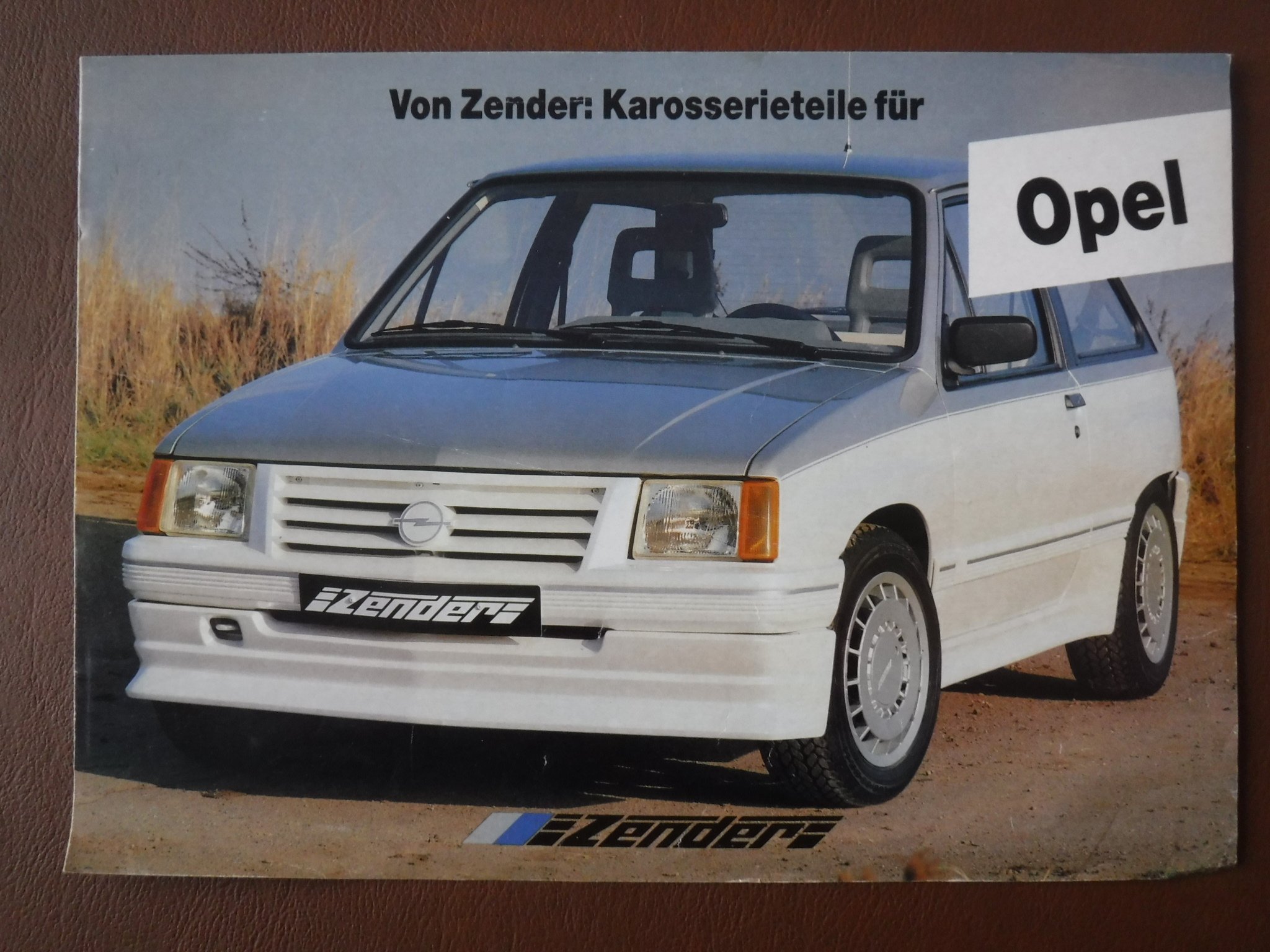 Försäljningsbroschyr Zender styling. Opel Corsa.. | Köp på Tradera ...