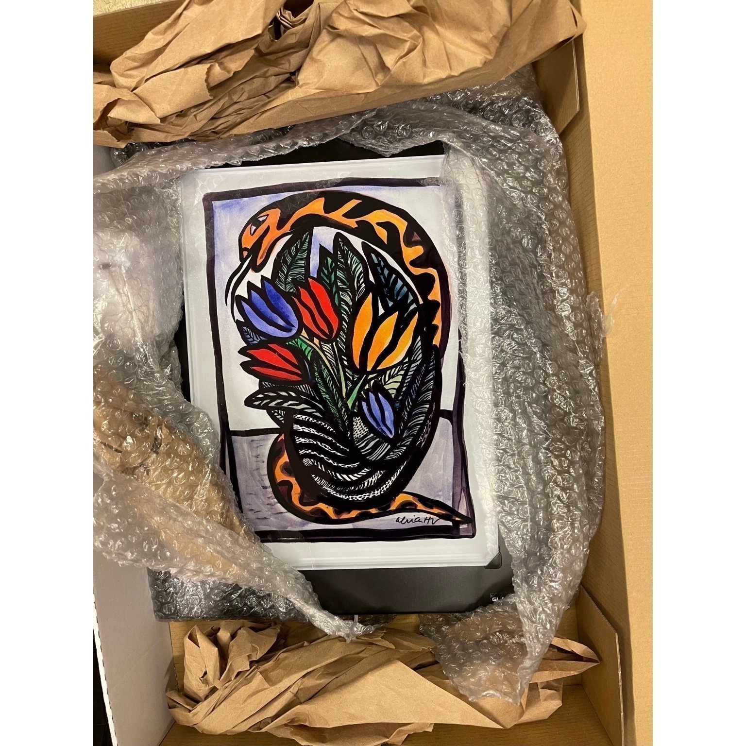 Ulrica Hydman-Vallien tavla/lampa Bukett till d.. | Köp på Tradera ...