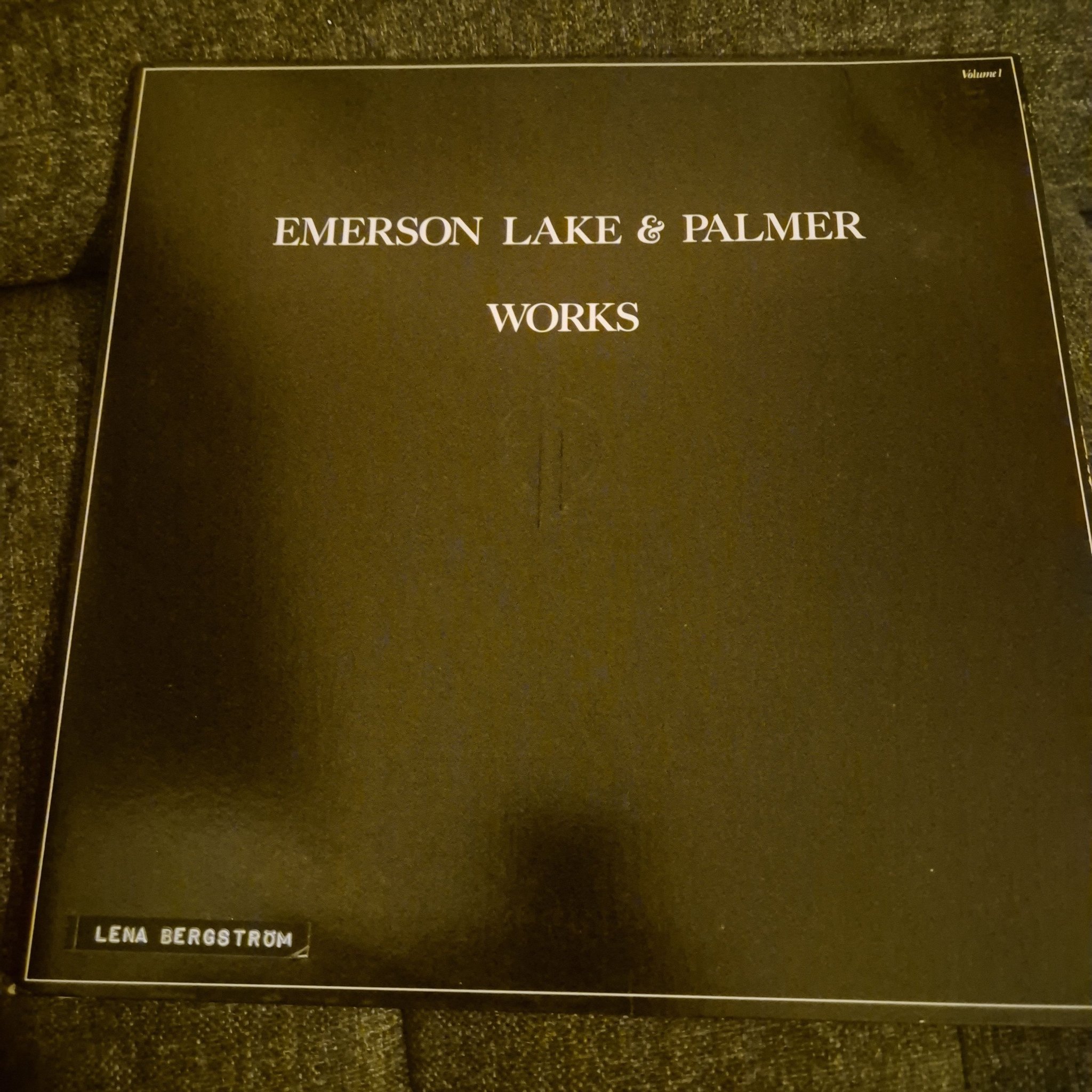 Emerson Lake & Palmer ELP Works Dubbel-LP 1977 .. | Köp på Tradera ...