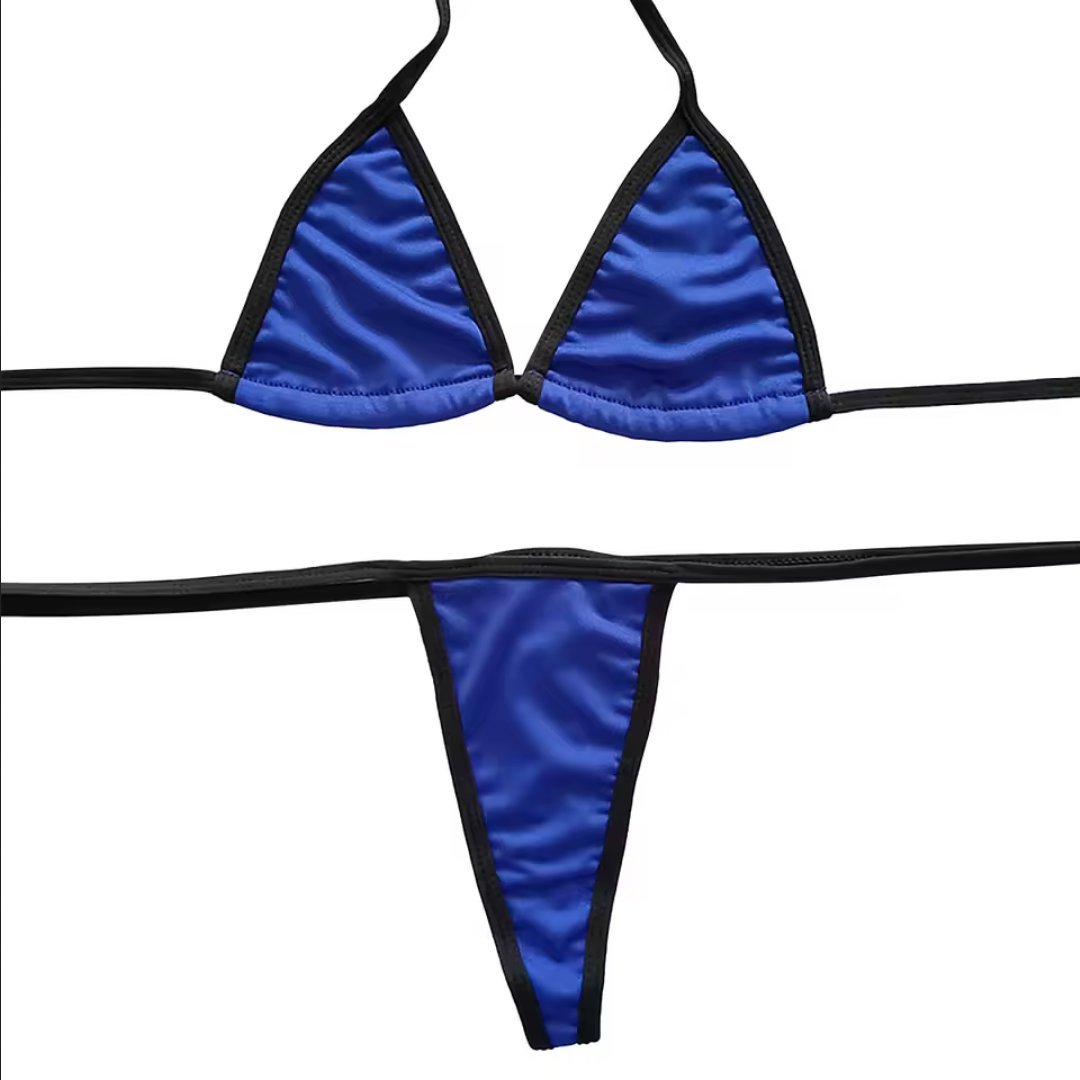 Micro Bikini Set - Blå BH .. | Köp från HotWomanClothes på Tradera ...