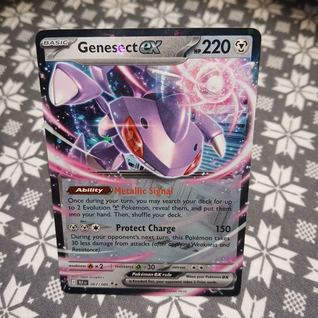 Genesect EX 067/086 Black Bolt Pokémonkort | Köp på Tradera (712643104)